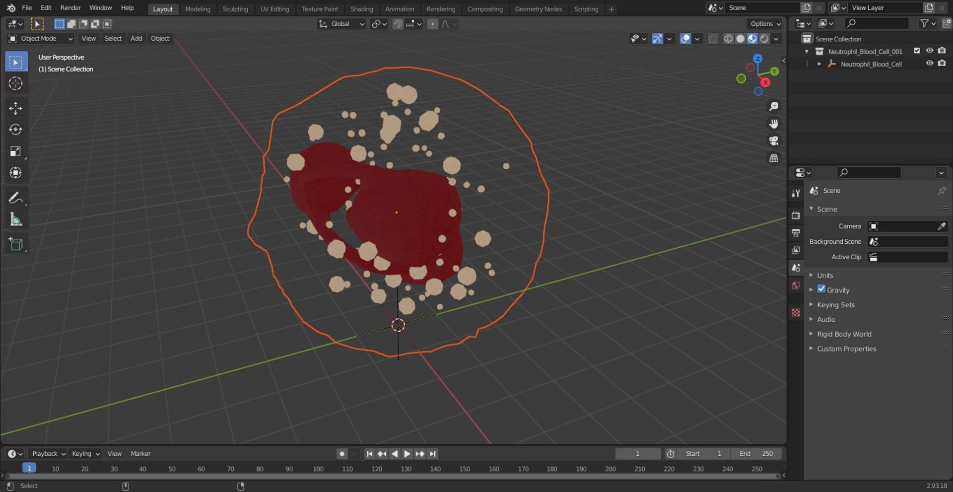 Neutrophil Blood Cell 3D Model - TurboSquid 2129033