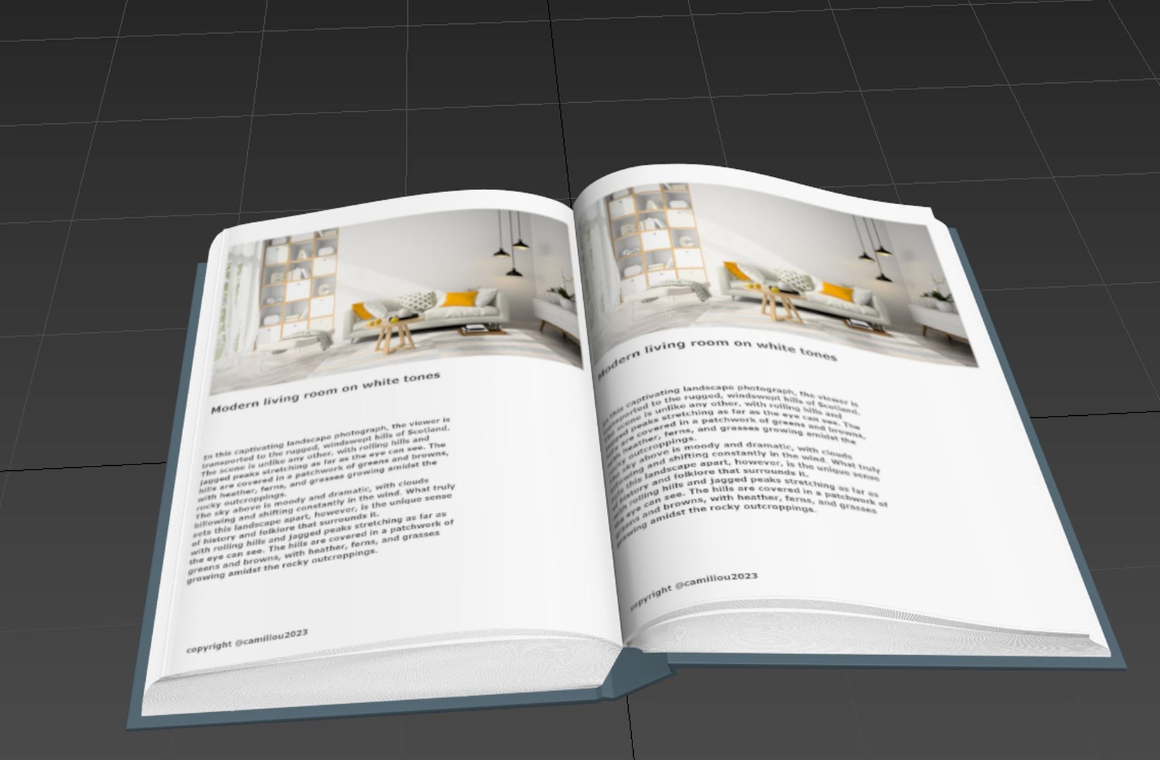 3D Animated Book With Pages In The Wind - TurboSquid 2057635