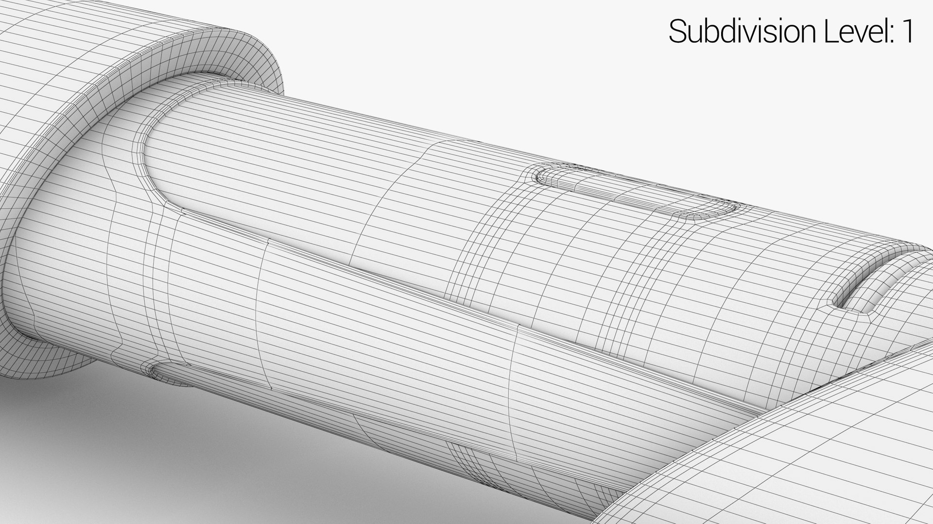 3d Model Of Realistic Lightsaber Hilt