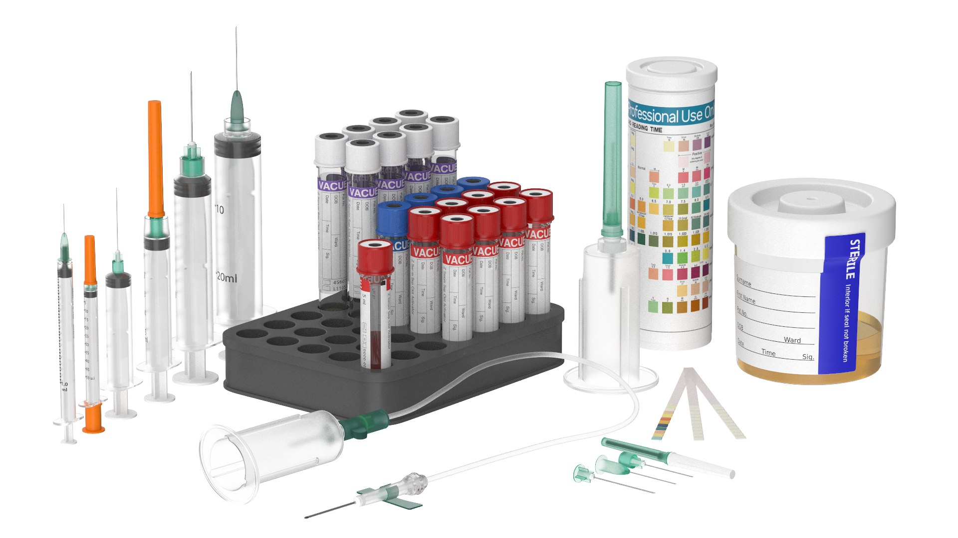 Medical Laboratory Supply Collection Model - TurboSquid 2336590