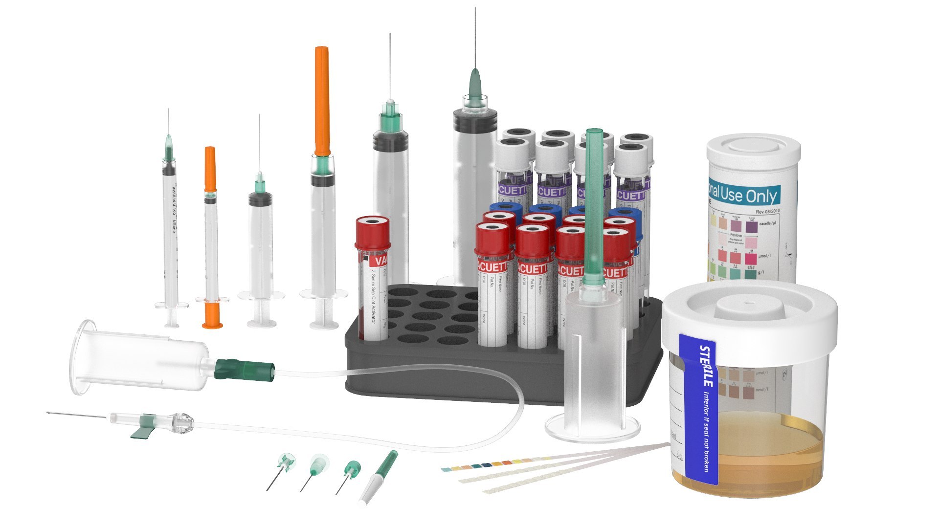 Medical Laboratory Ware Collection Model - TurboSquid 2336590