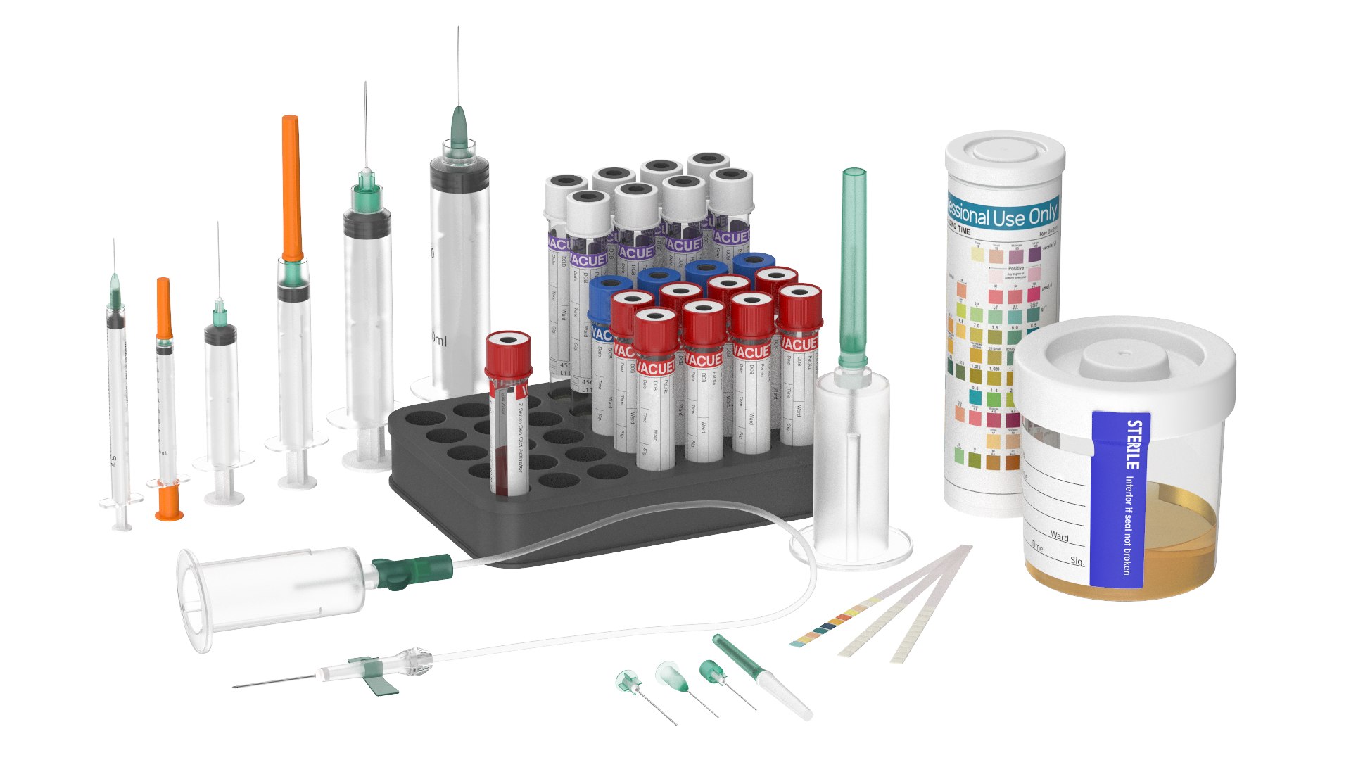 Medical Laboratory Ware Collection Model - TurboSquid 2336590