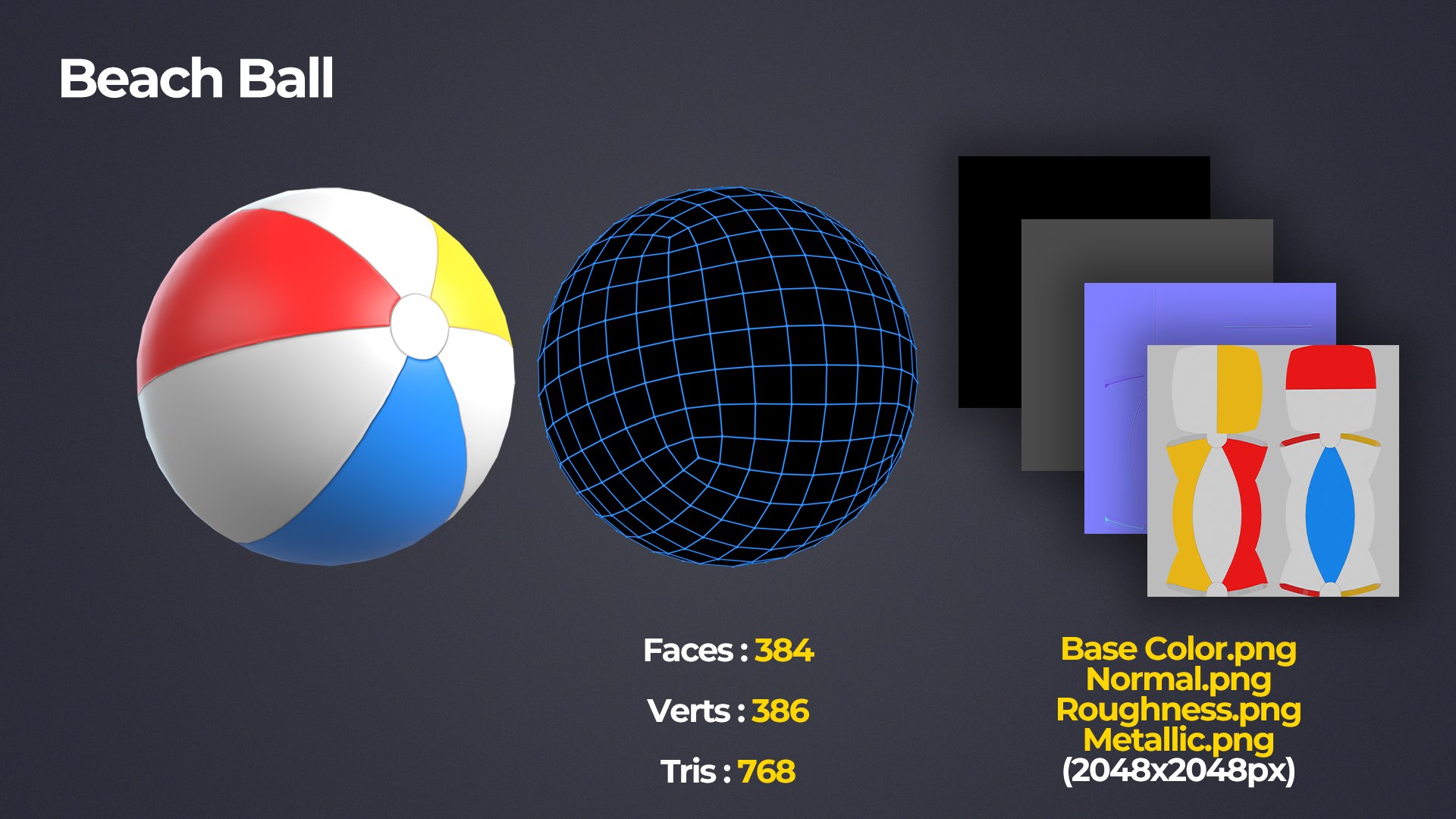 3D Model Big Beach Pack - TurboSquid 2096797