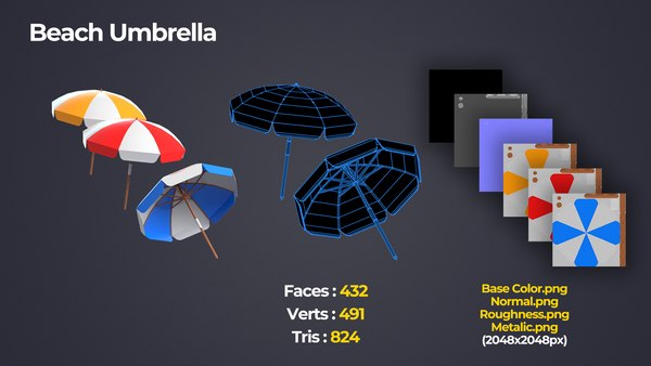 modelo 3d Big Beach Pack - TurboSquid 2096797