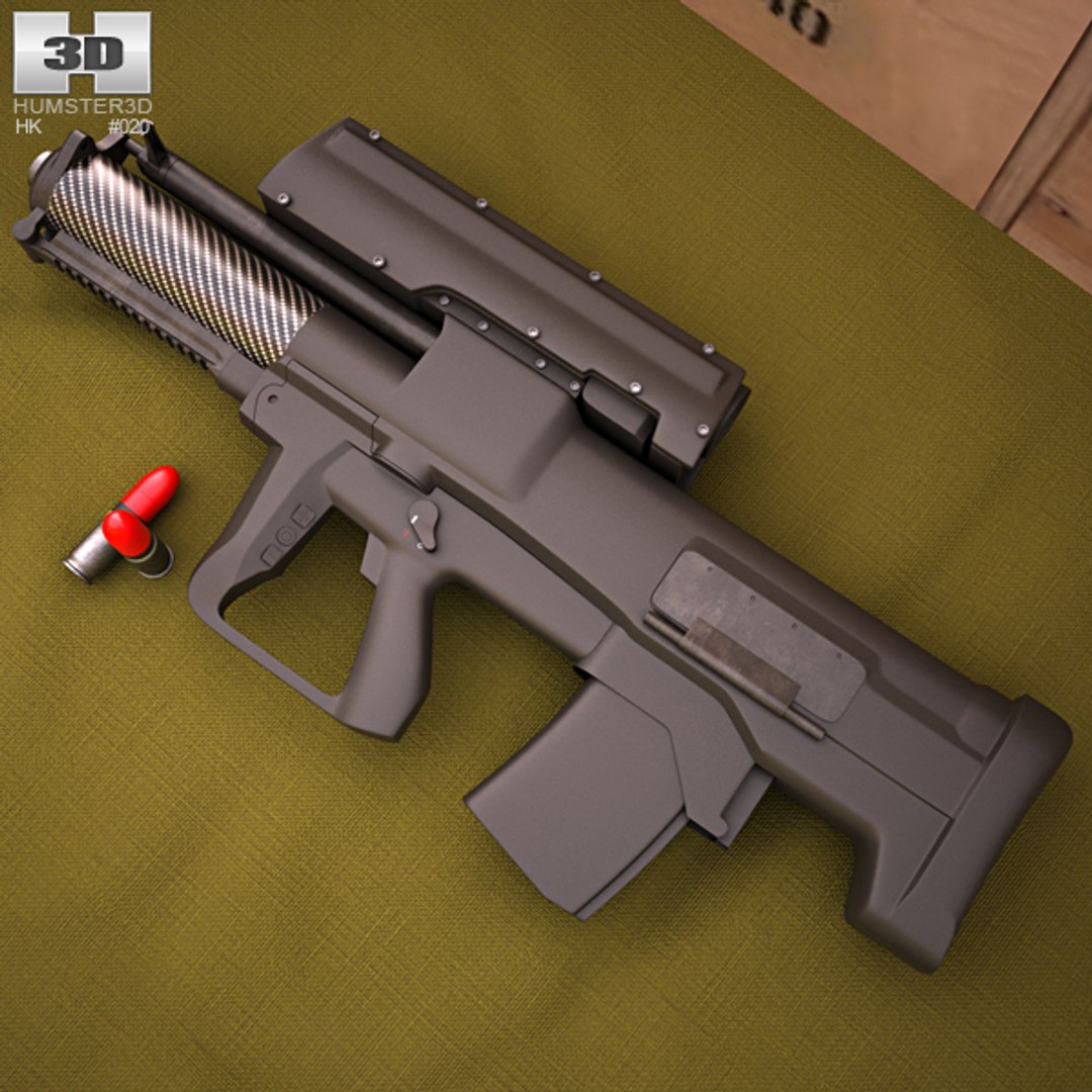 modelo 3d Heckler & Koch XM25 - TurboSquid 1190494