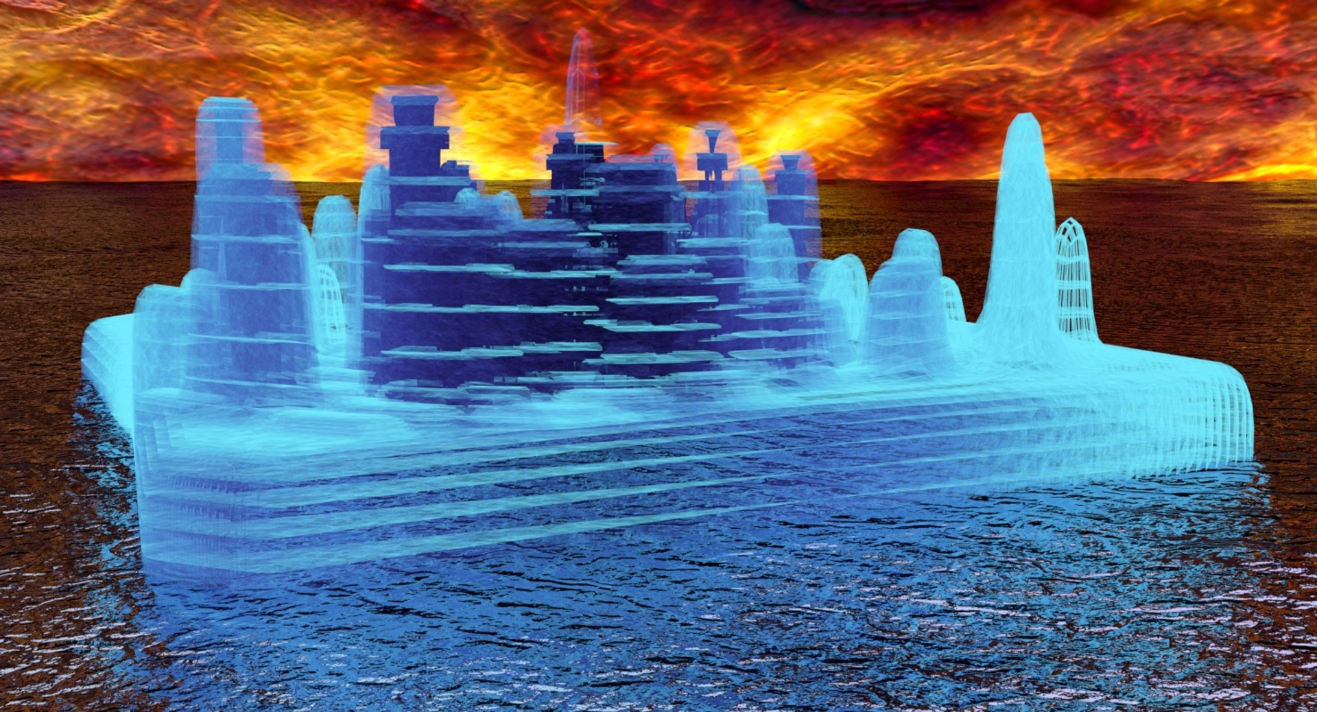 3D Ghost Island - TurboSquid 1289004