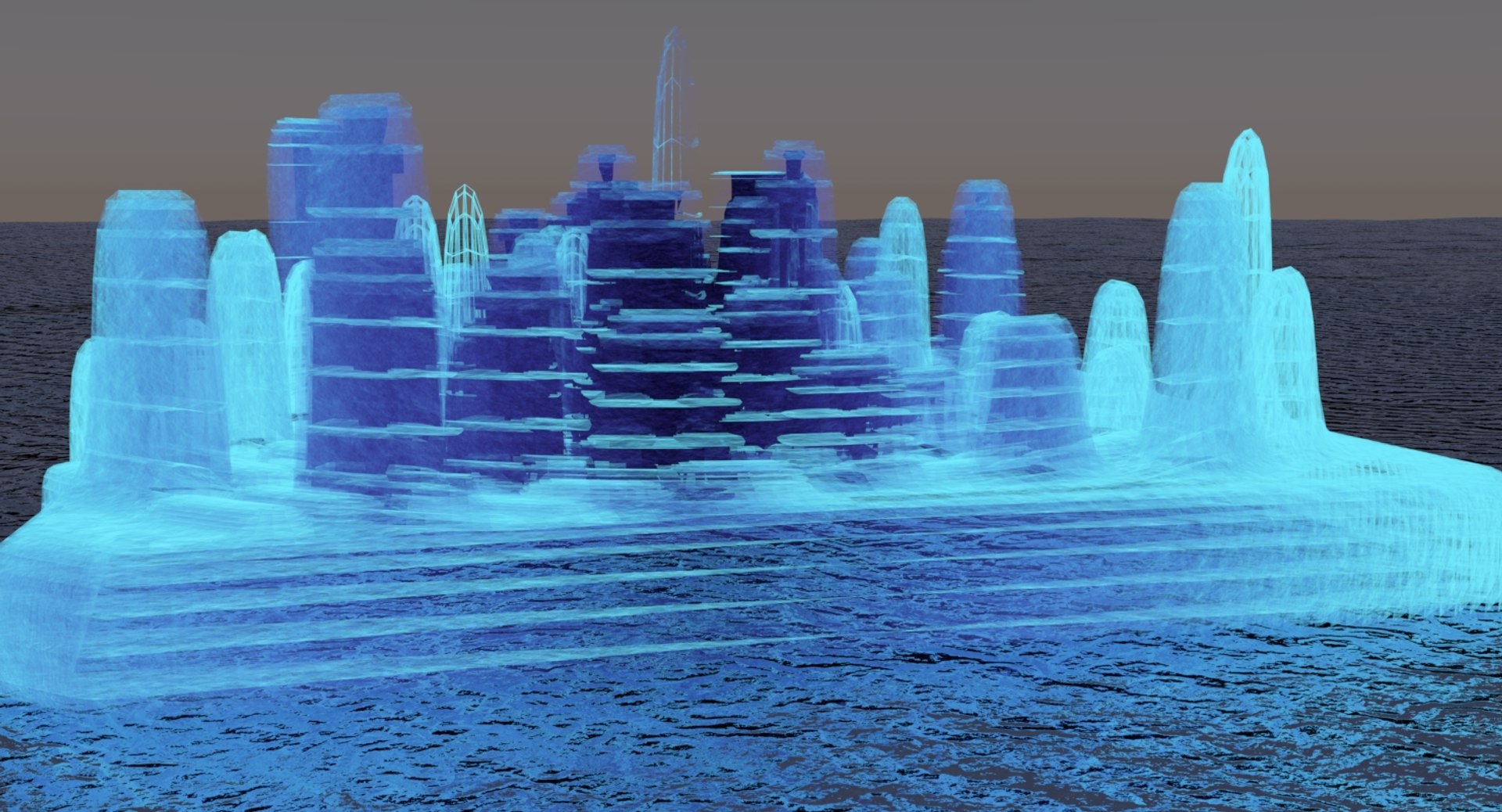 3D Ghost Island - TurboSquid 1289004