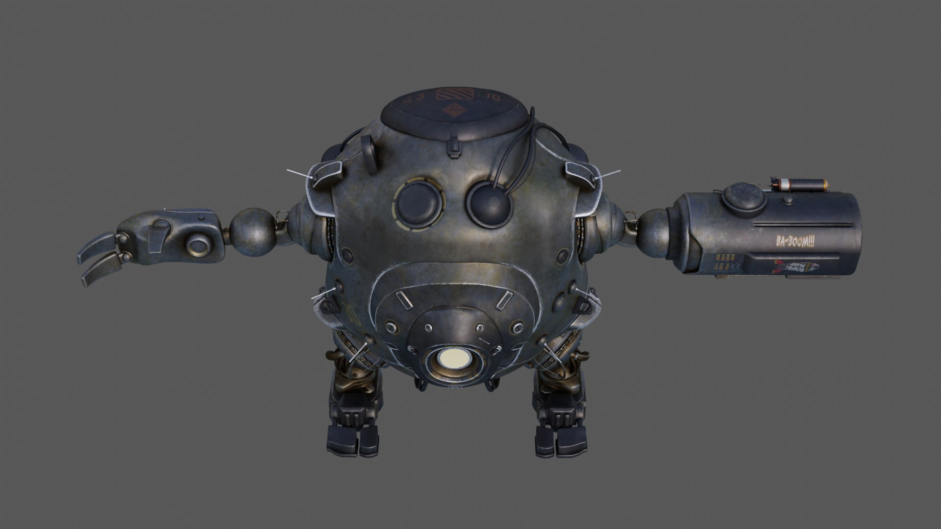 Big Bot 3D Model - TurboSquid 2275799