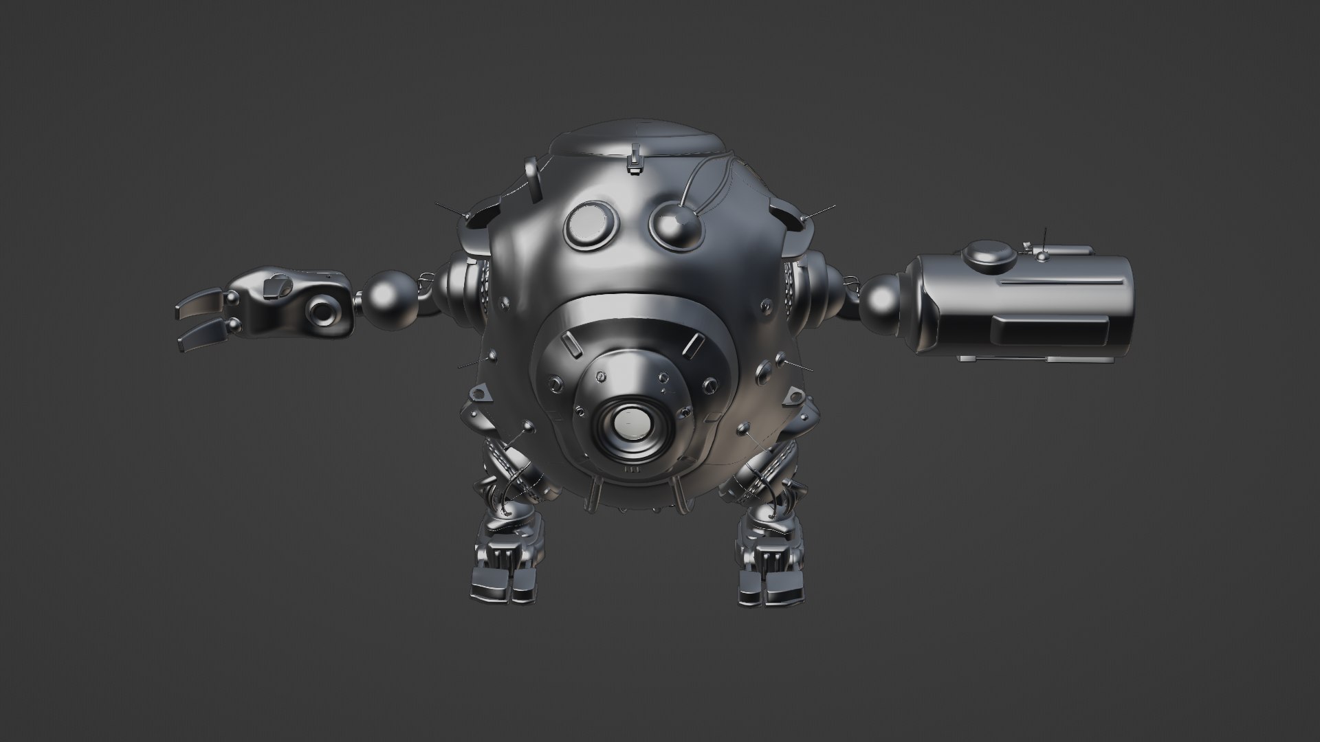 Big Bot 3D Model - TurboSquid 2275799