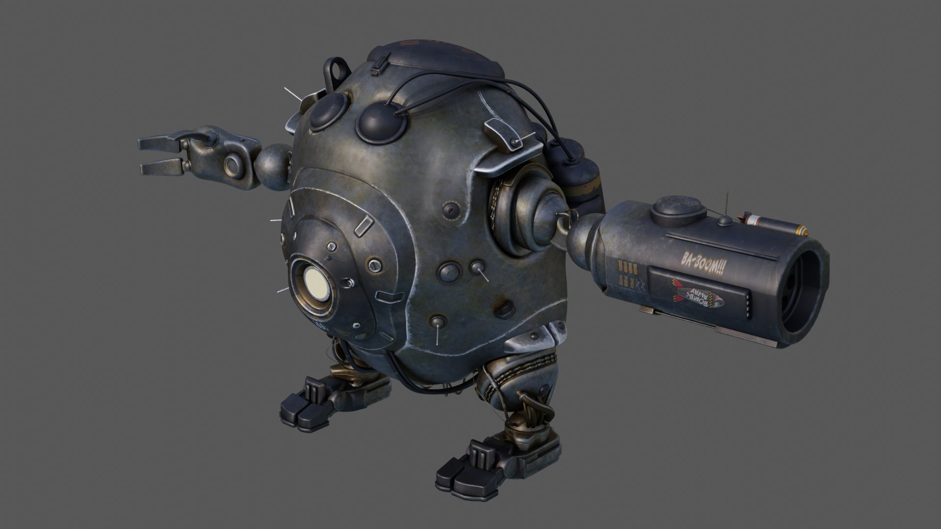 Big Bot 3D Model - TurboSquid 2275799