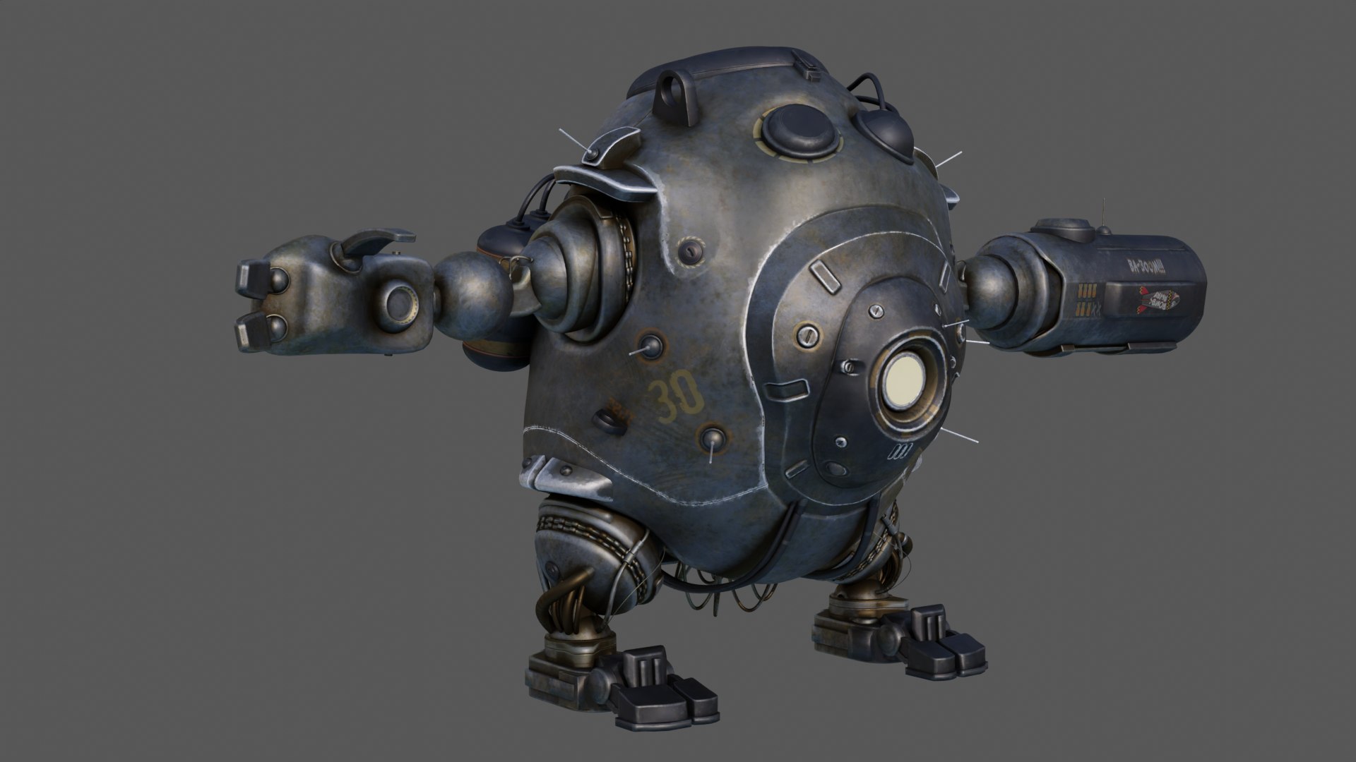 Big Bot 3D Model - TurboSquid 2275799