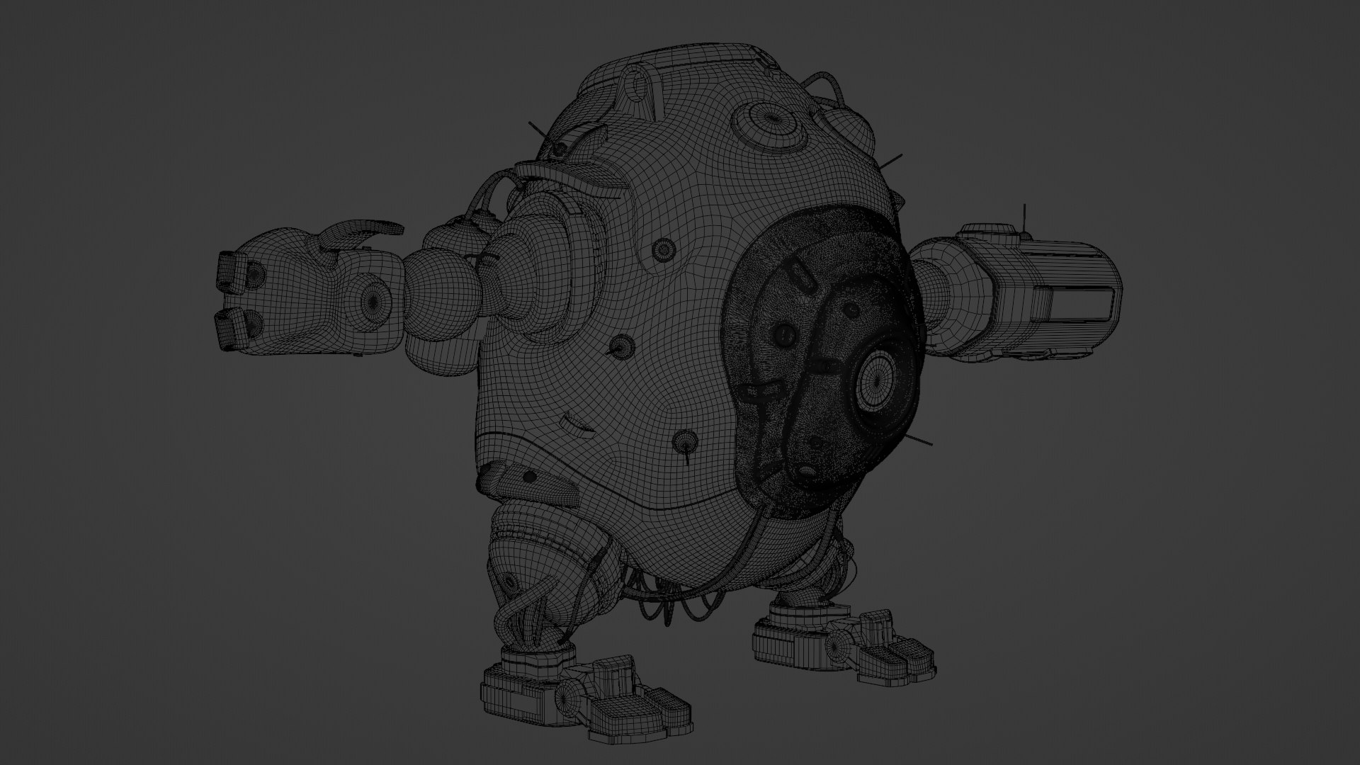 Big Bot 3D Model - TurboSquid 2275799