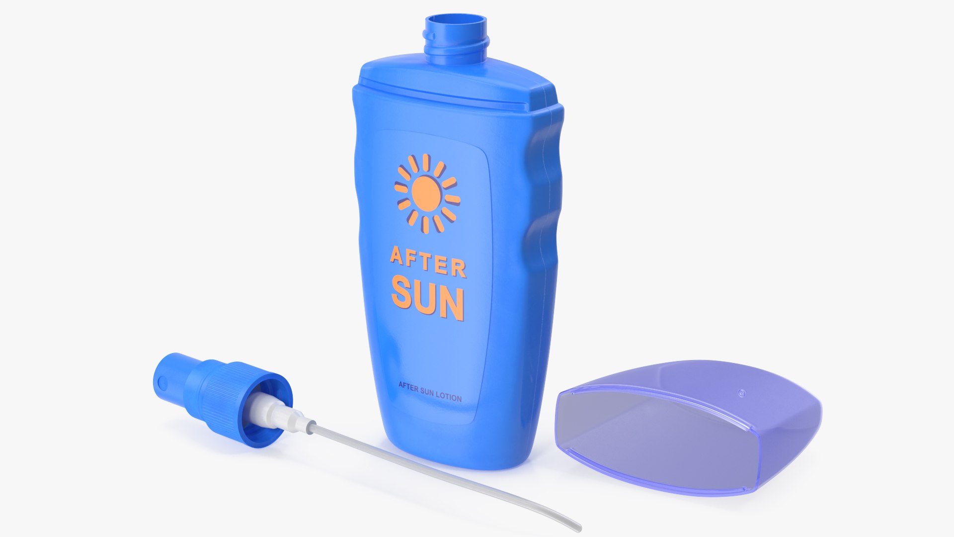Spray Bottle Sun Lotion 3D Model - TurboSquid 1579710
