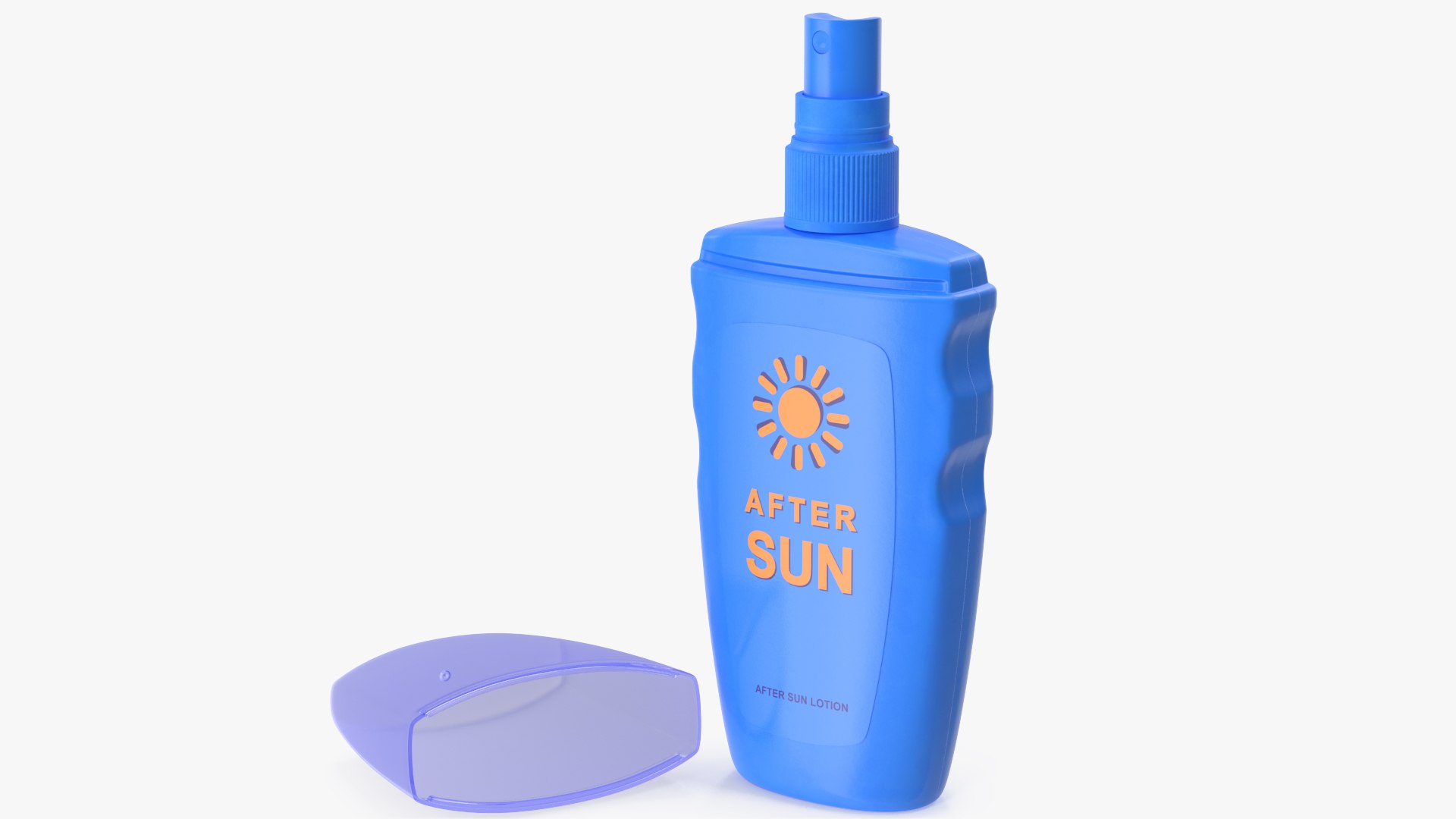 Spray Bottle Sun Lotion 3D Model - TurboSquid 1579710