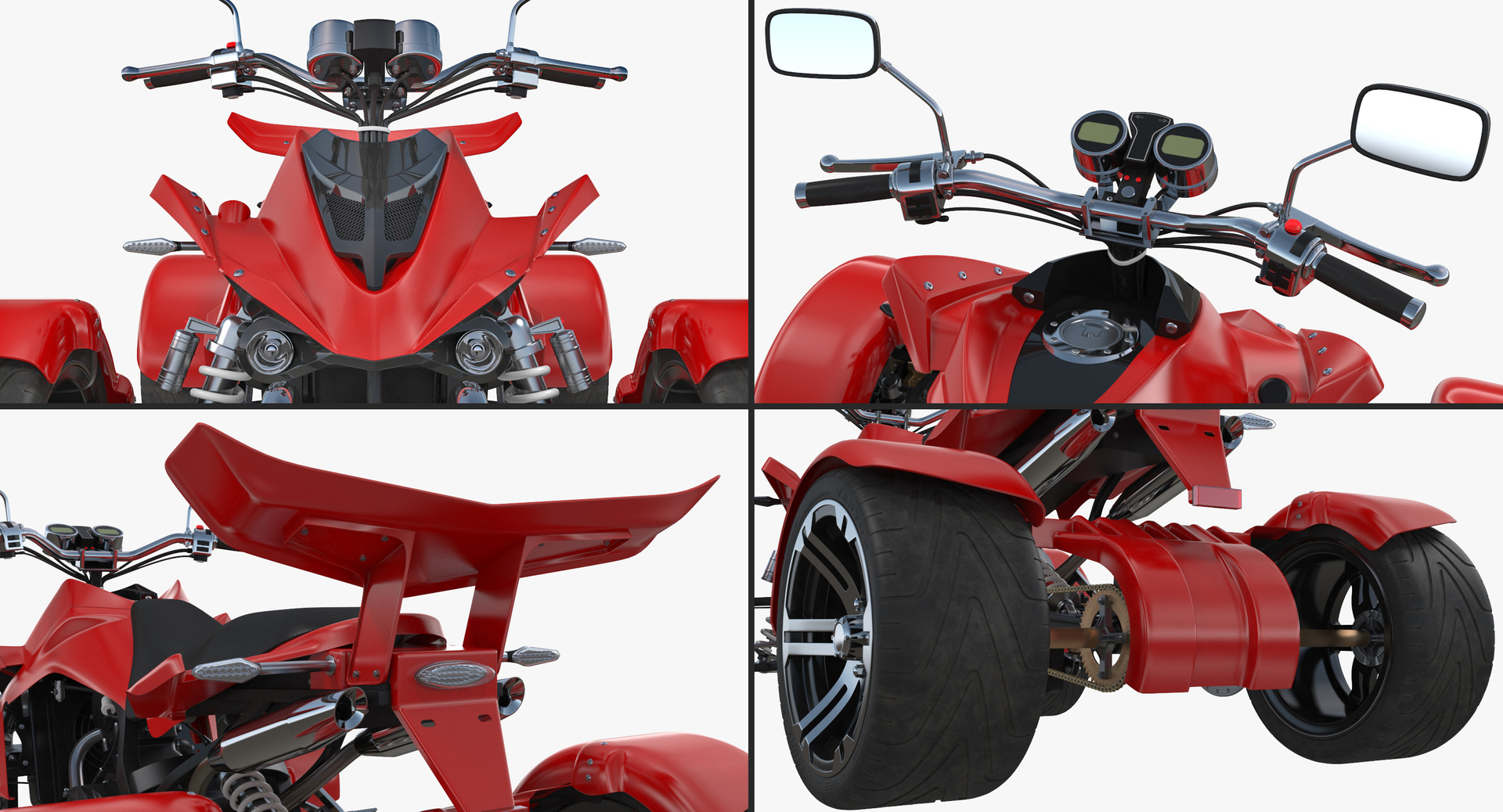 3D model quad bike spy racing - TurboSquid 1163455