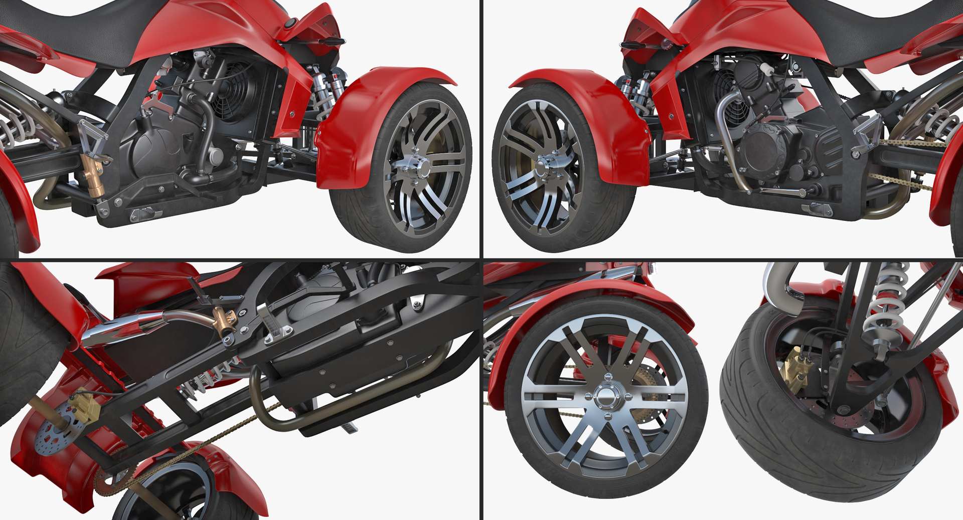 3D model quad bike spy racing - TurboSquid 1163455