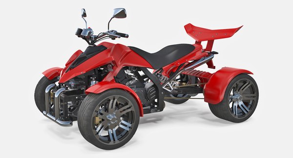 3D model quad bike spy racing - TurboSquid 1163455