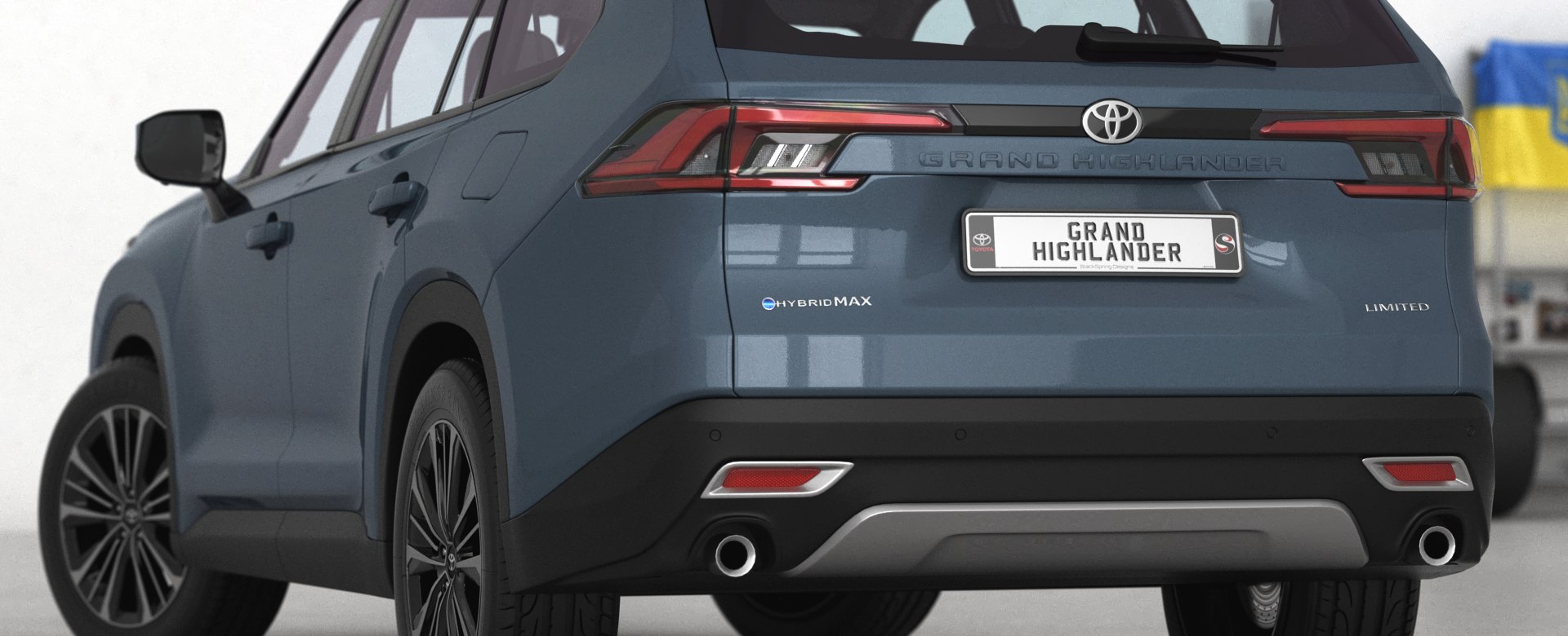 Toyota Grand Highlander 2024 With Interior 3D Model - TurboSquid 2121115