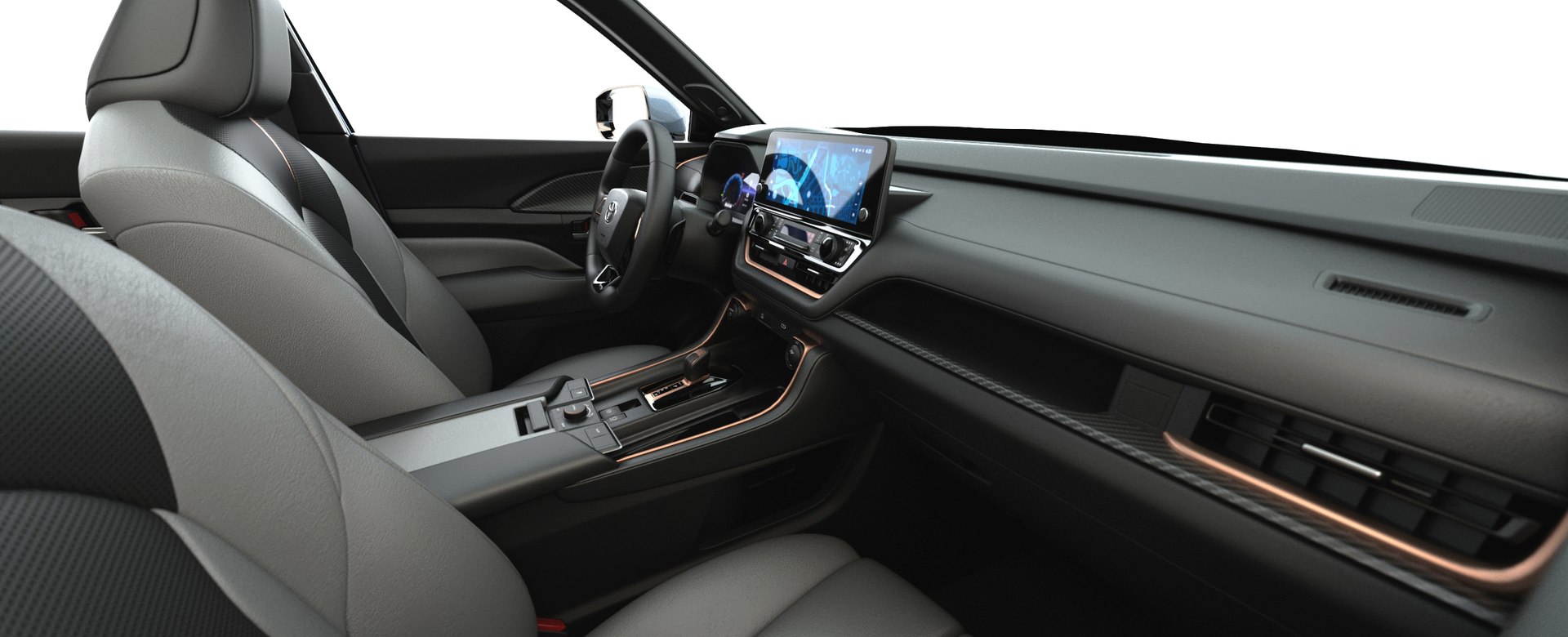 Toyota Grand Highlander 2024 With Interior 3D Model - TurboSquid 2121115