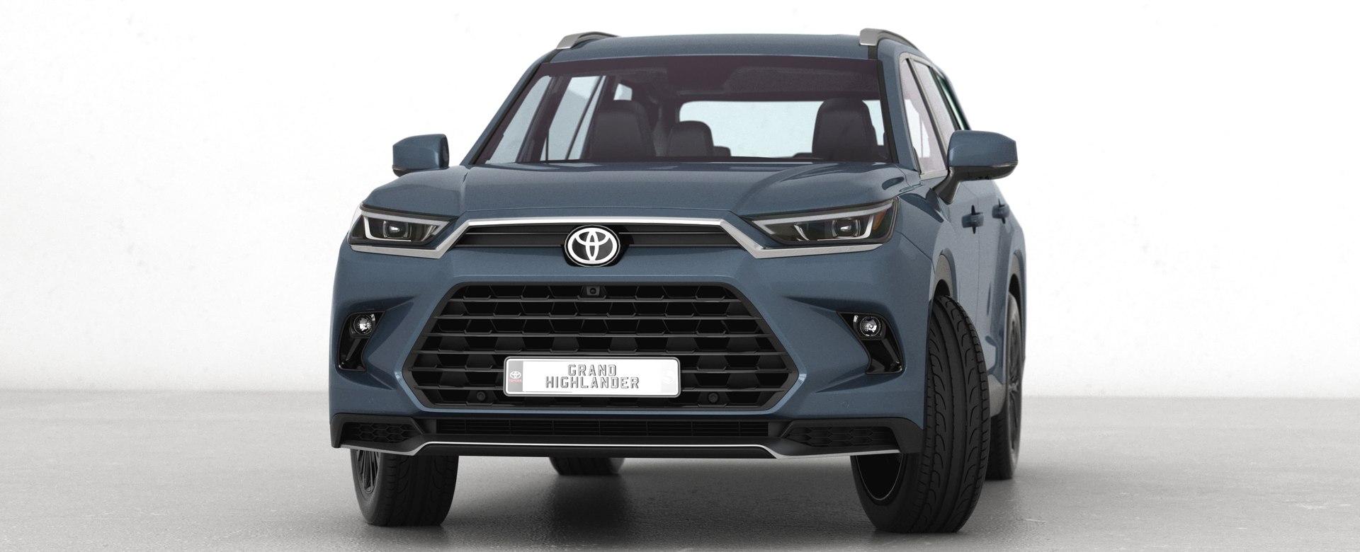 Toyota Grand Highlander 2024 With Interior 3D Model - TurboSquid 2121115