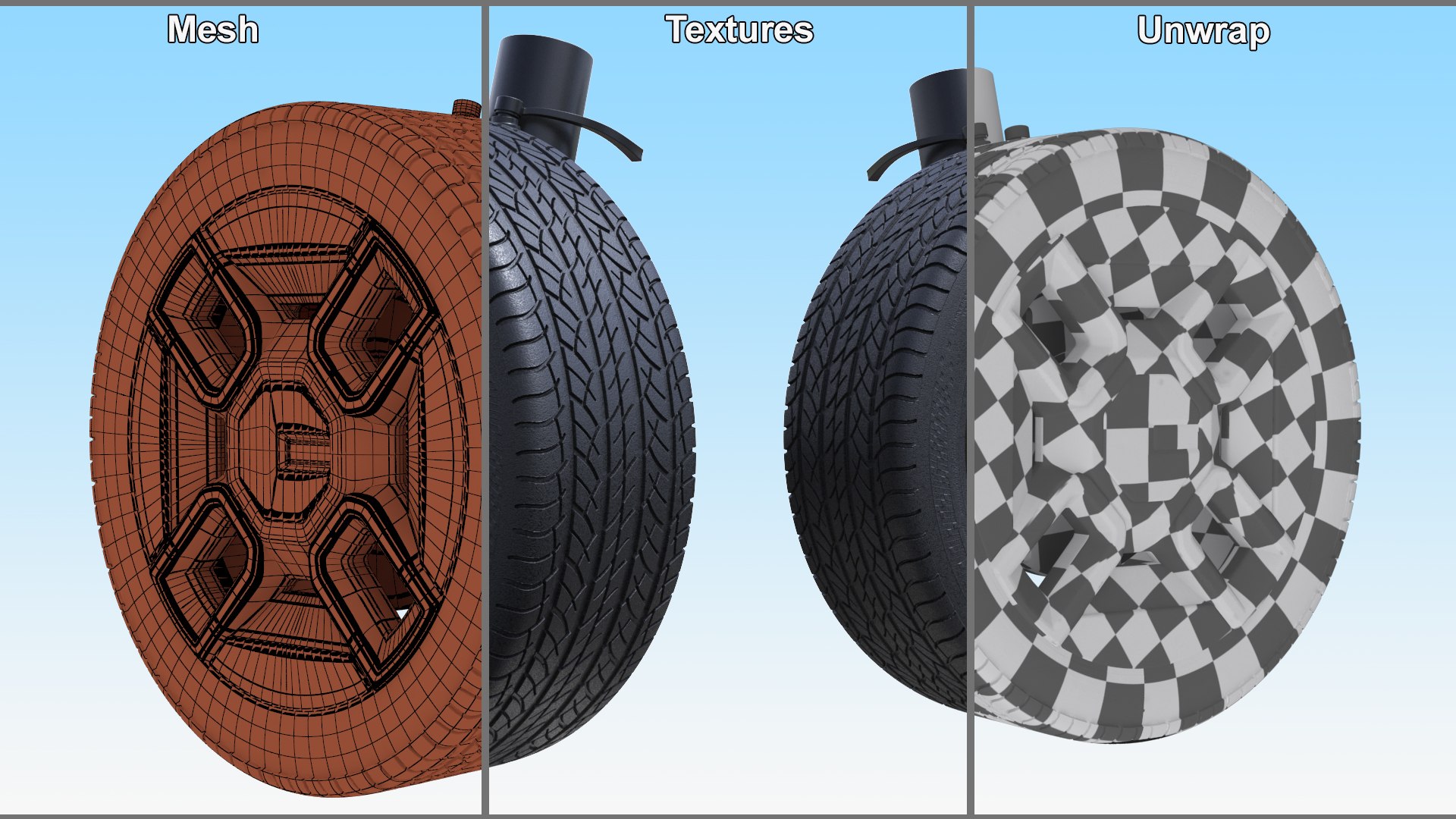 Car Wheel And Suspension Assembly 3D Model - TurboSquid 2343037