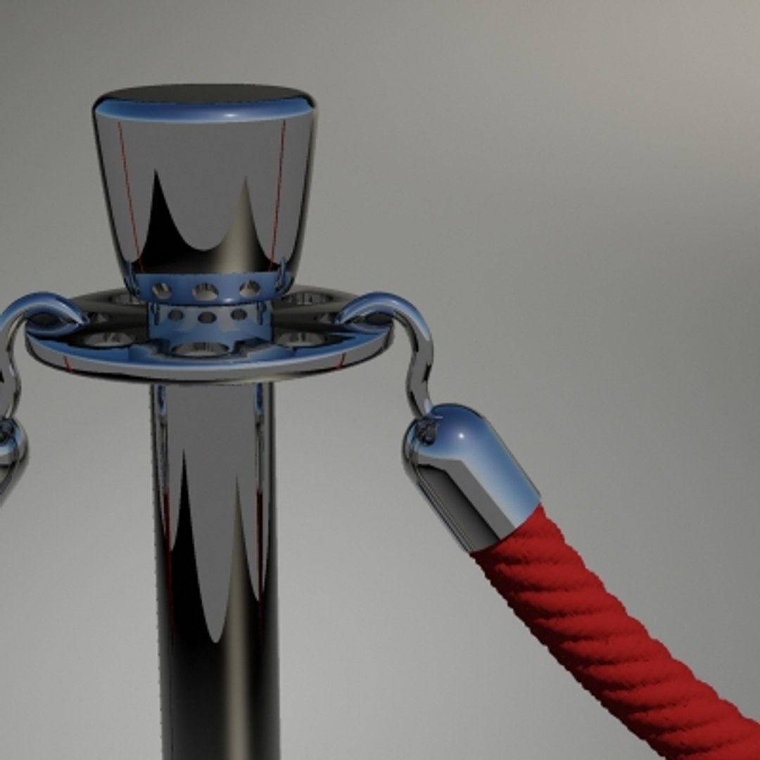 Stanchion 3D Model - TurboSquid 493394