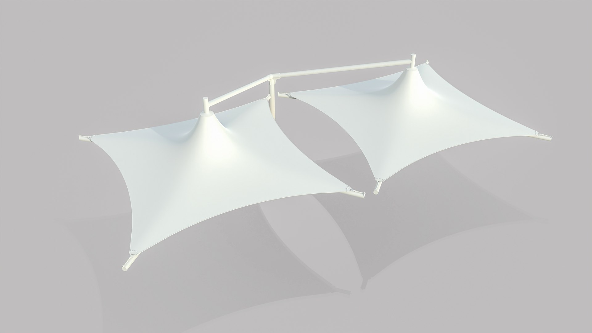 Tensile Structure New Realistic Design Model - TurboSquid 2374441