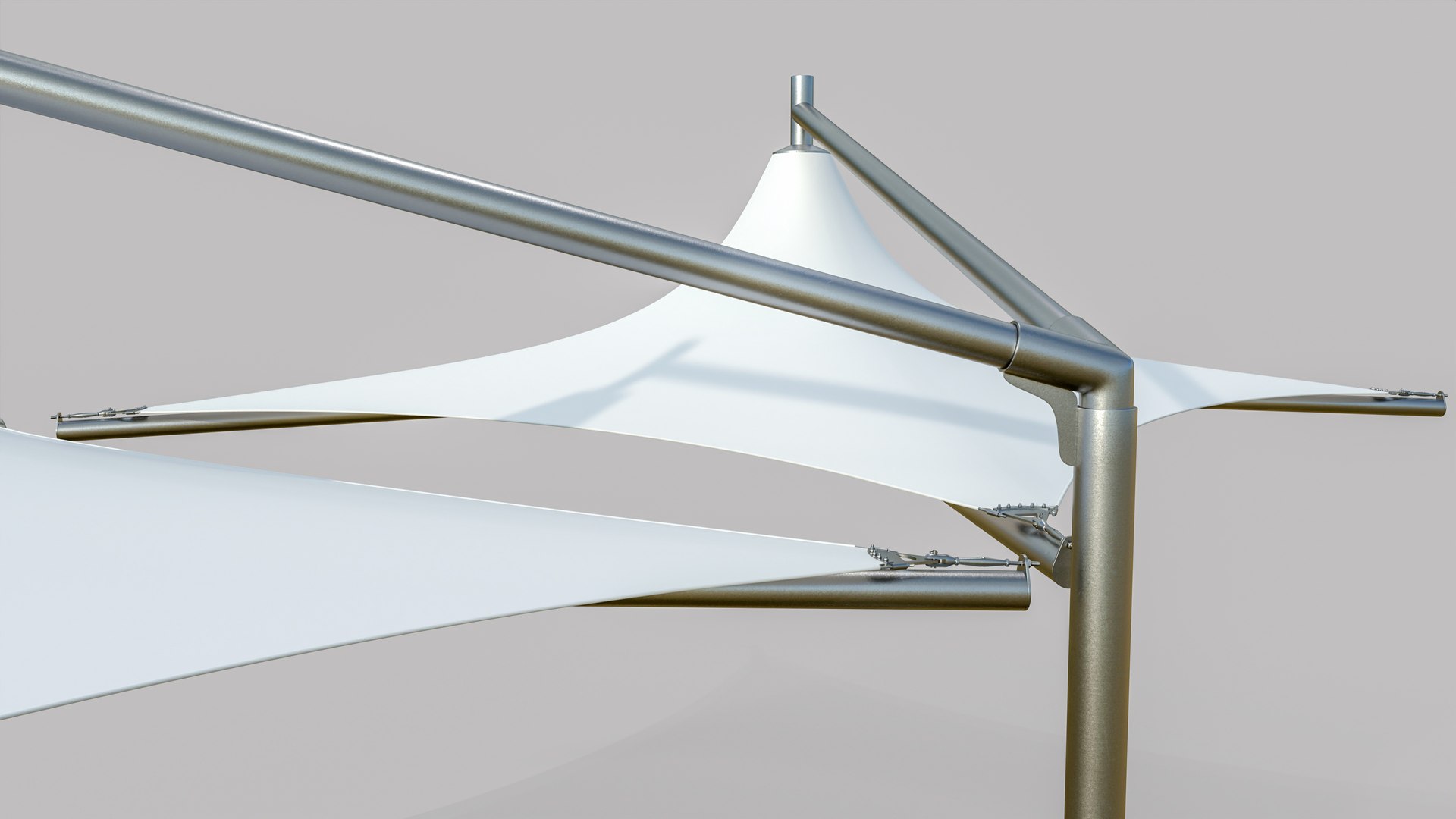Tensile Structure New Realistic Design Model - TurboSquid 2374441