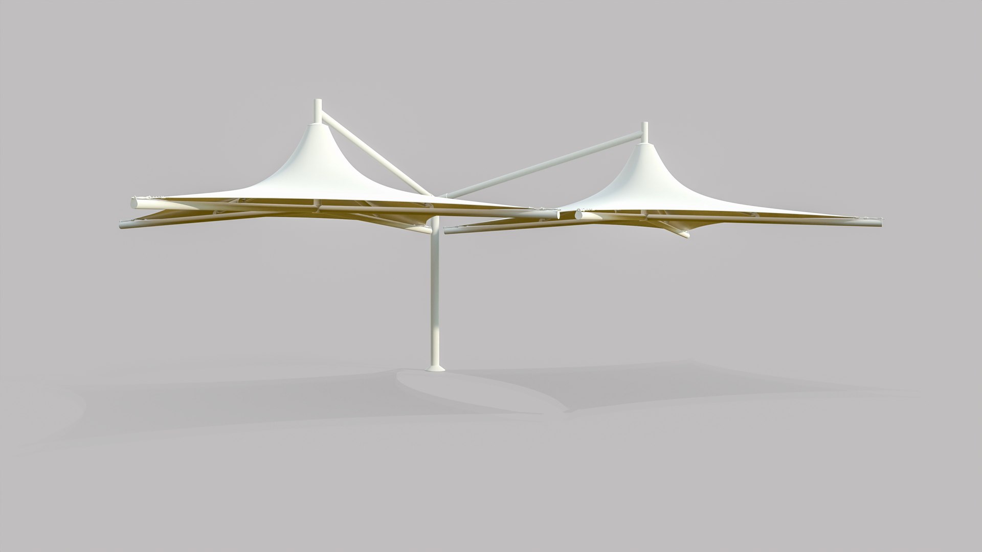 Tensile Structure New Realistic Design Model - TurboSquid 2374441
