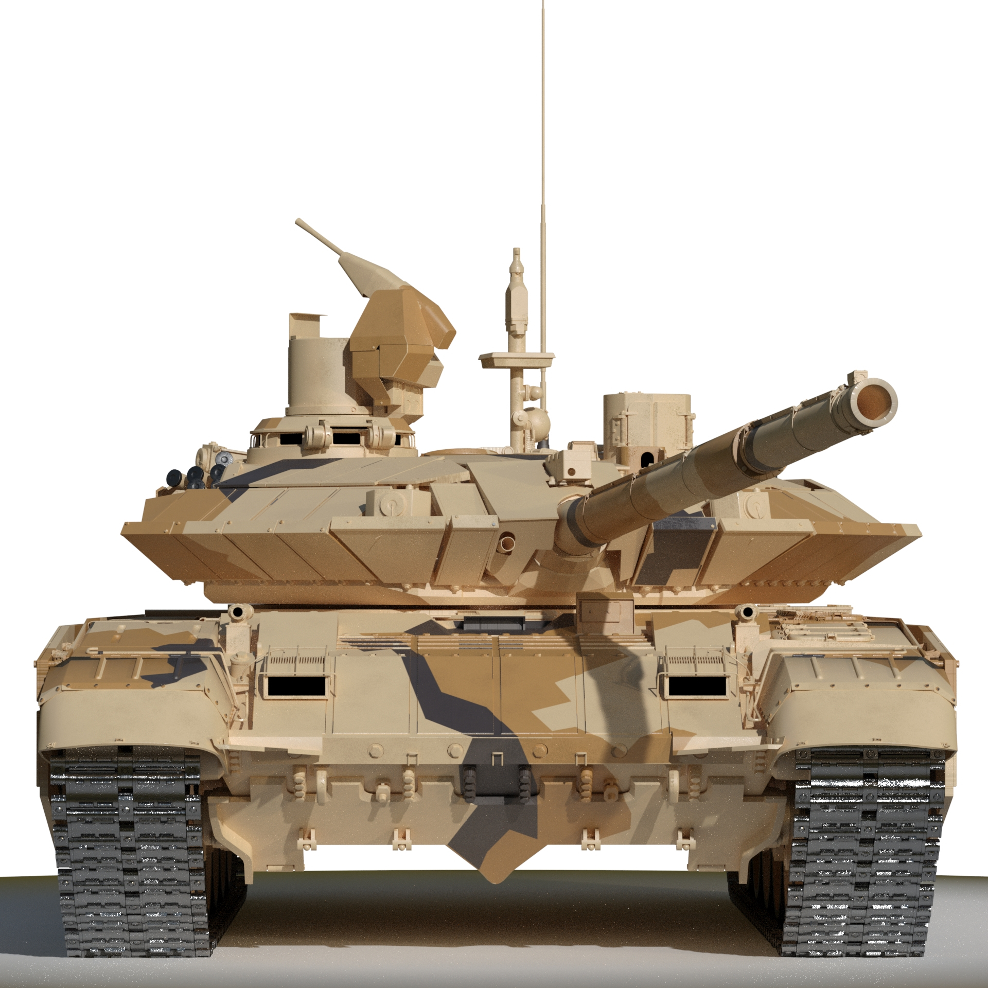 3d model russian battle tank
