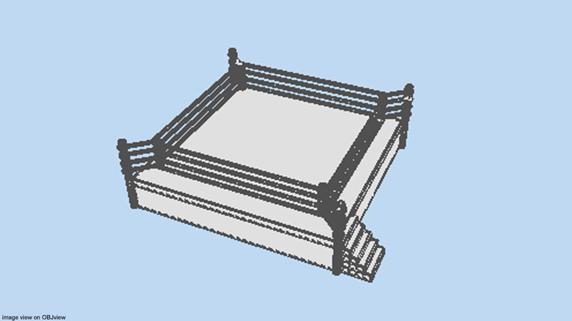 3D Arena Ring - TurboSquid 1201953
