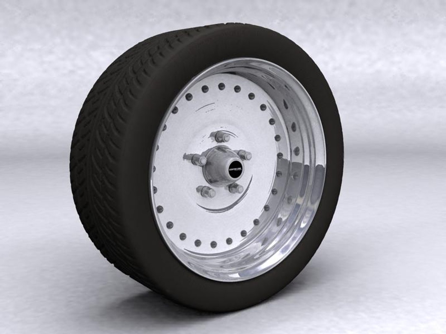 Free Centerline Wheel Tire 3d Model