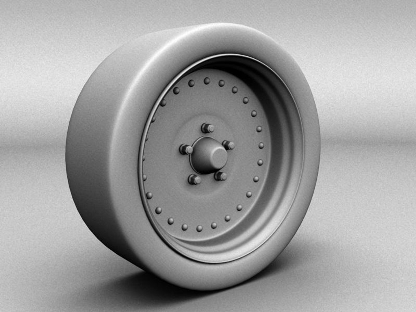 Free Centerline Wheel Tire 3d Model
