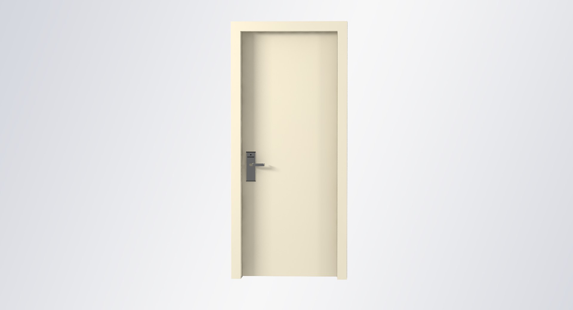 3d Model Of Hotel Door