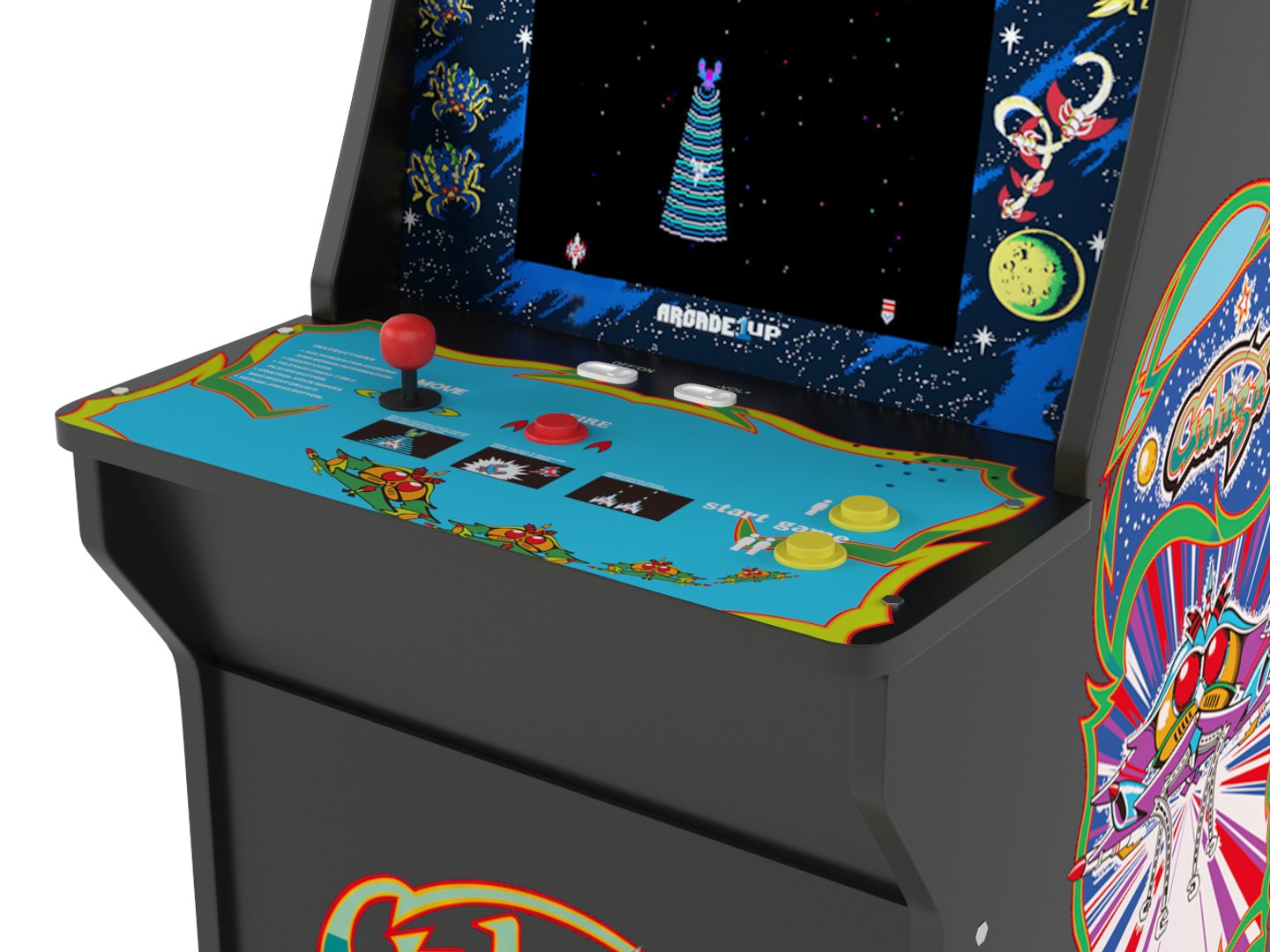3D galaga arcade machine - TurboSquid 1626793