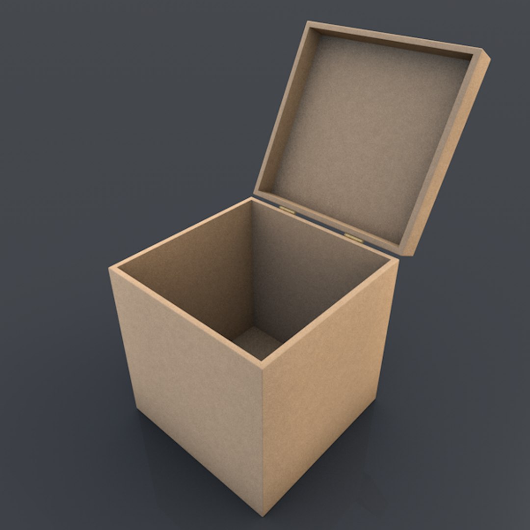 Mdf Box 3d C4d
