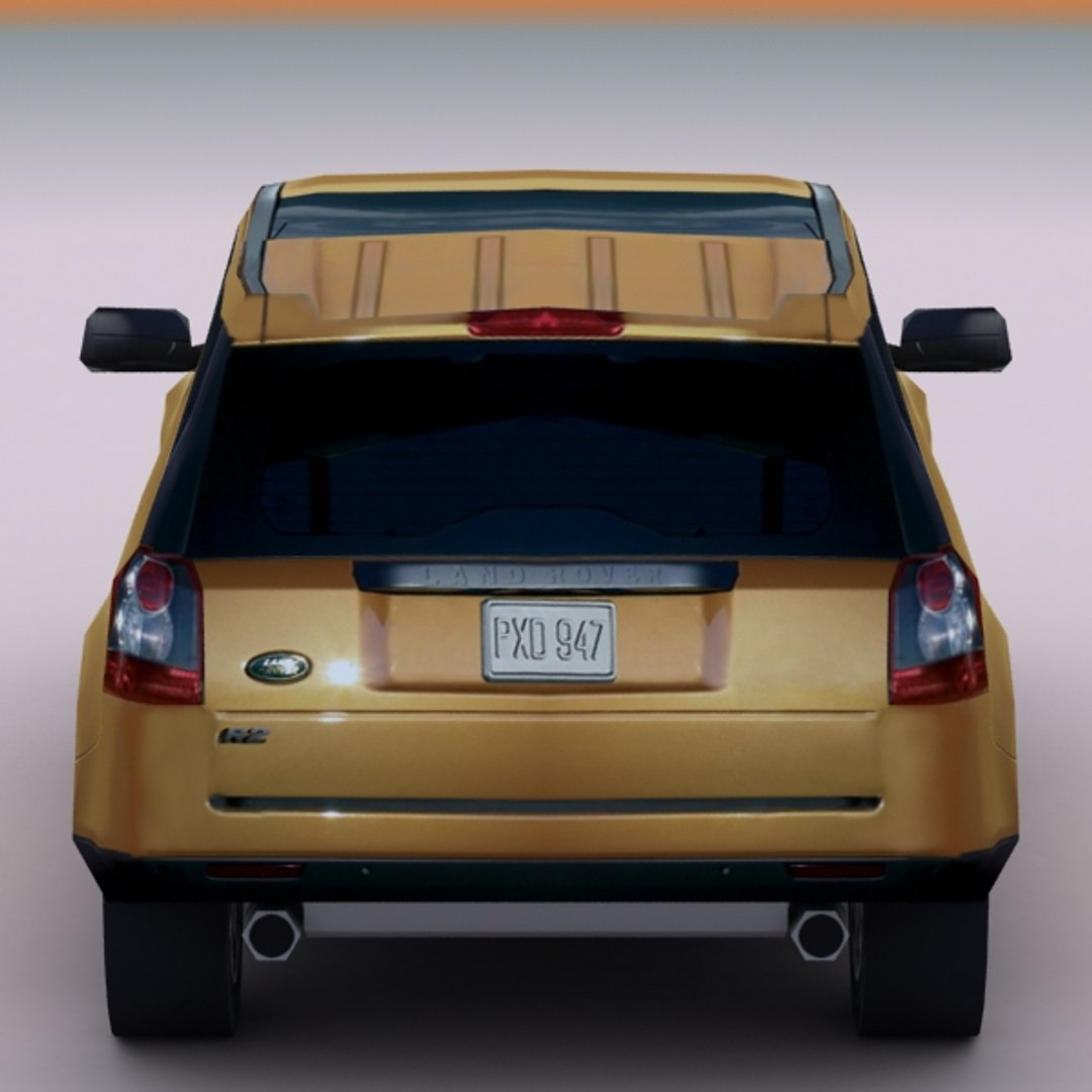 3d 2010 Land Rover Freelander Model
