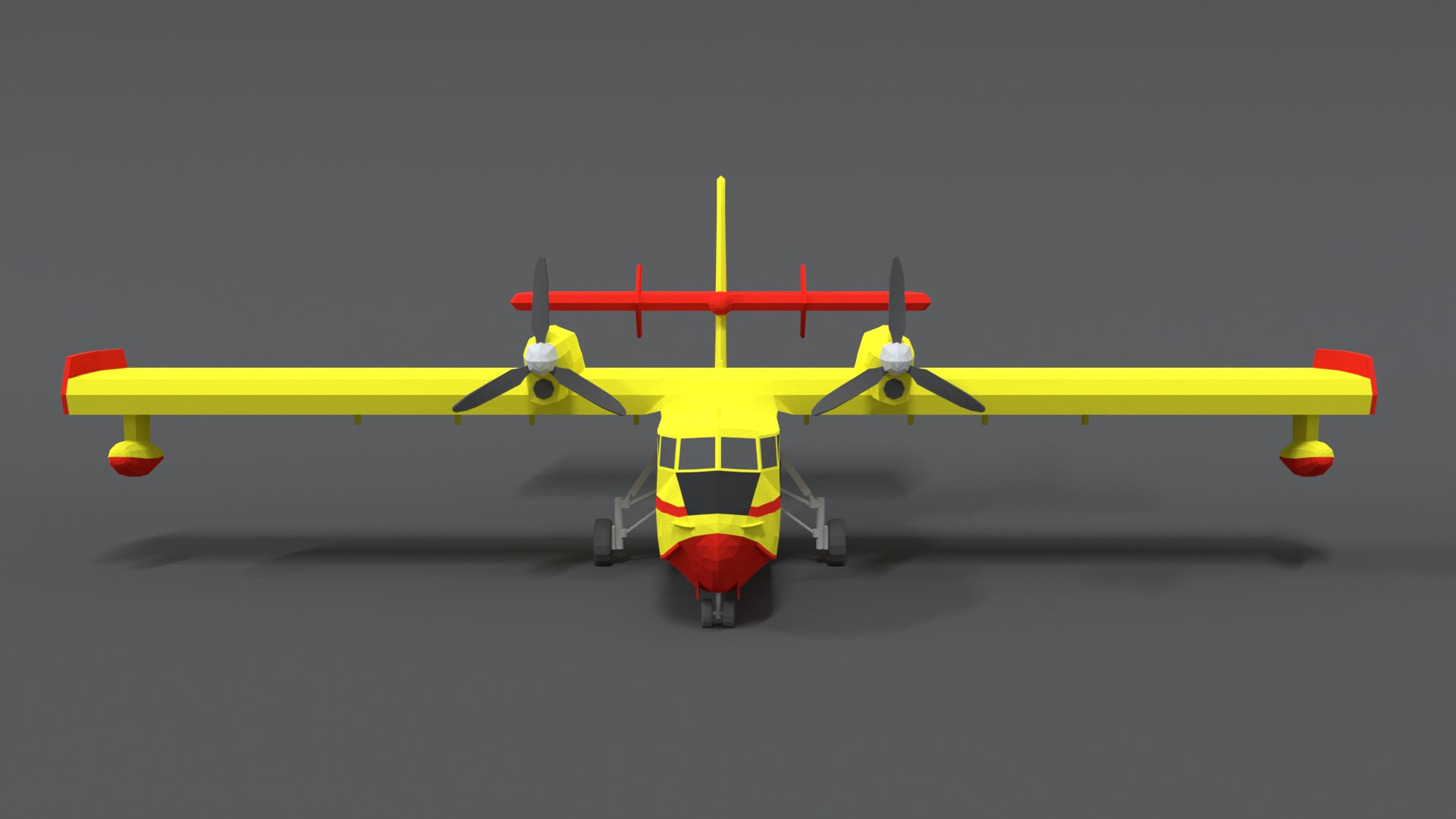 3D Canadair Cl 215 Model - TurboSquid 1572307