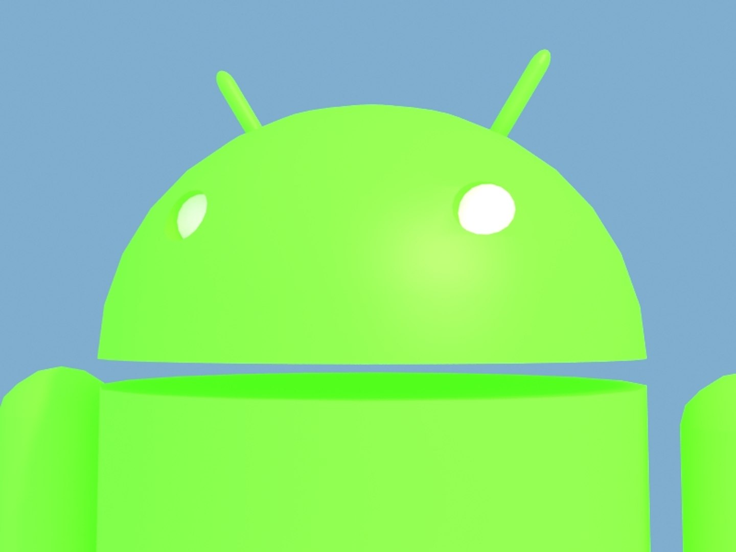 3d Model Android Mascot Logo