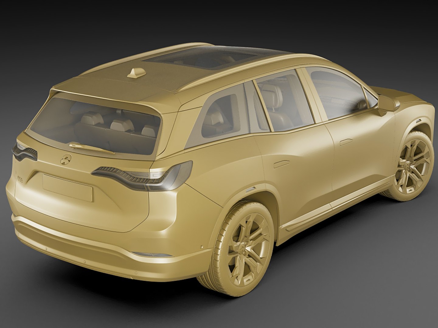Nio Es8 3D Model - TurboSquid 1365687