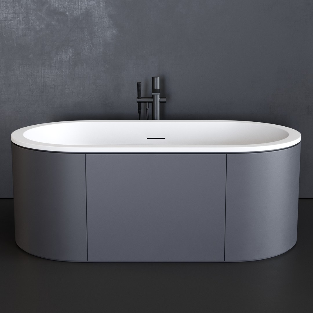 Arcadia bathtub 3D model - TurboSquid 1514288