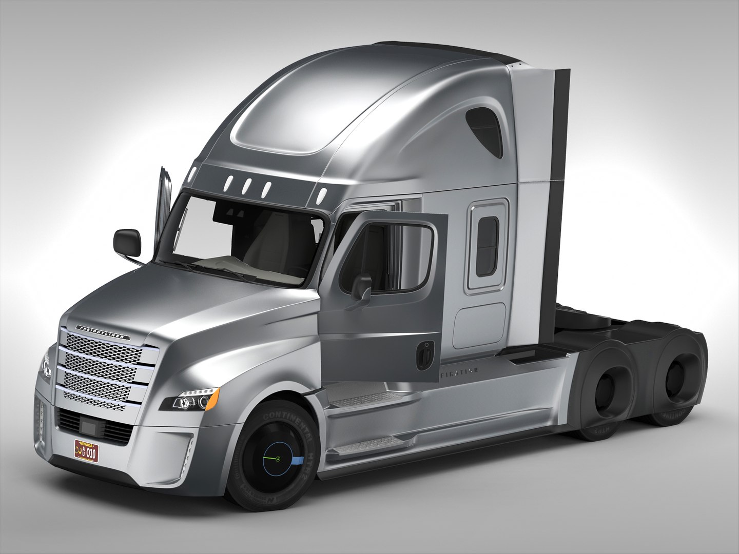 3d Freightliner Truck Model