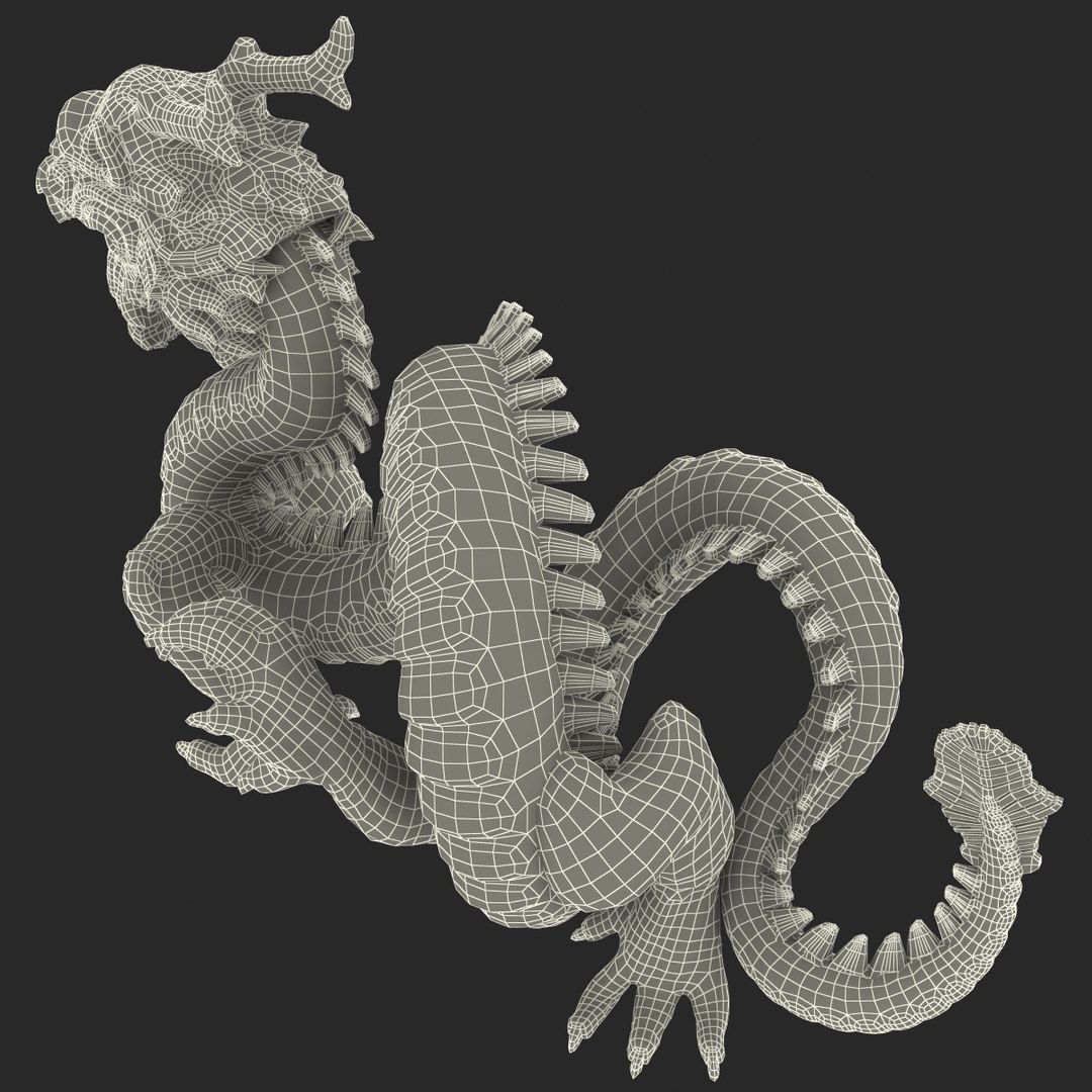 3d chinese dragon