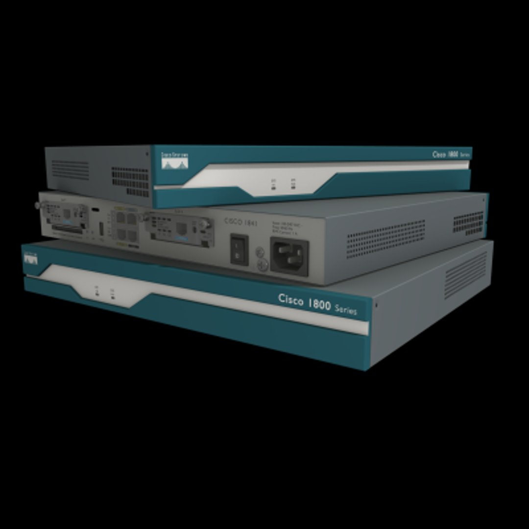 Cisco Router 3d 3ds