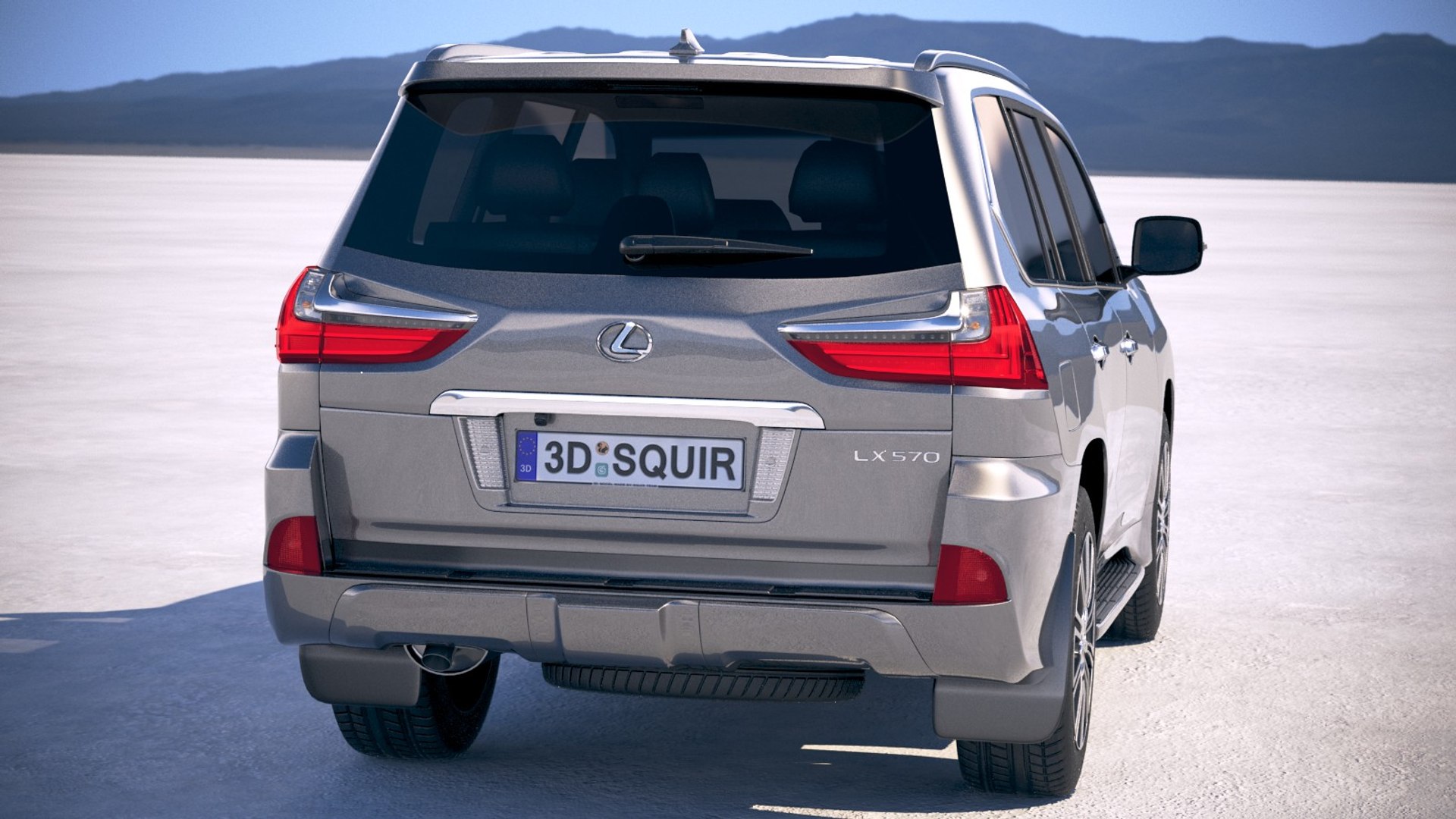 Lexus Lx 570 3D - TurboSquid 1239007