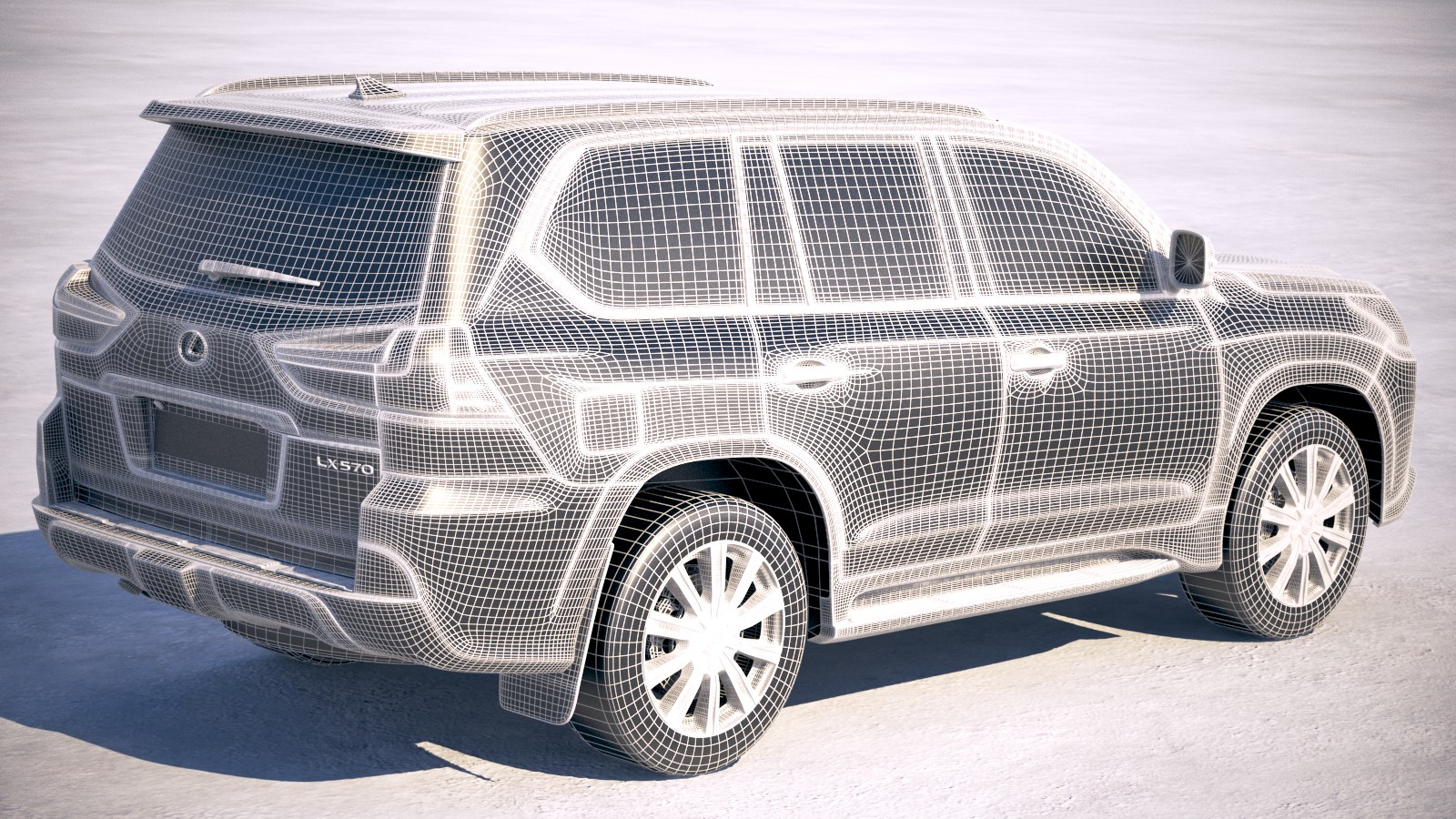 Lexus lx 570 3D - TurboSquid 1239007