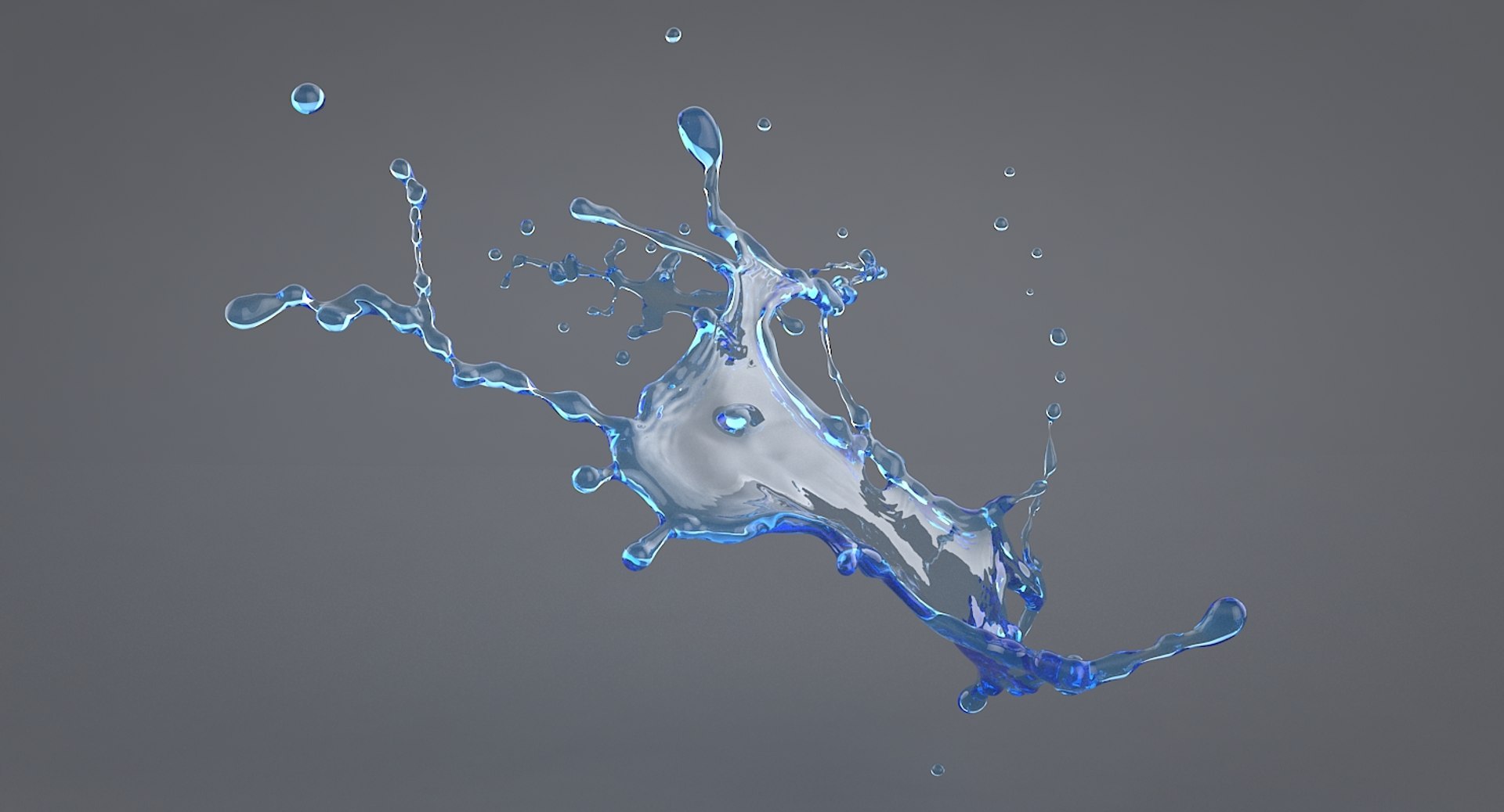 3D Model Abstract Splash - TurboSquid 1302050
