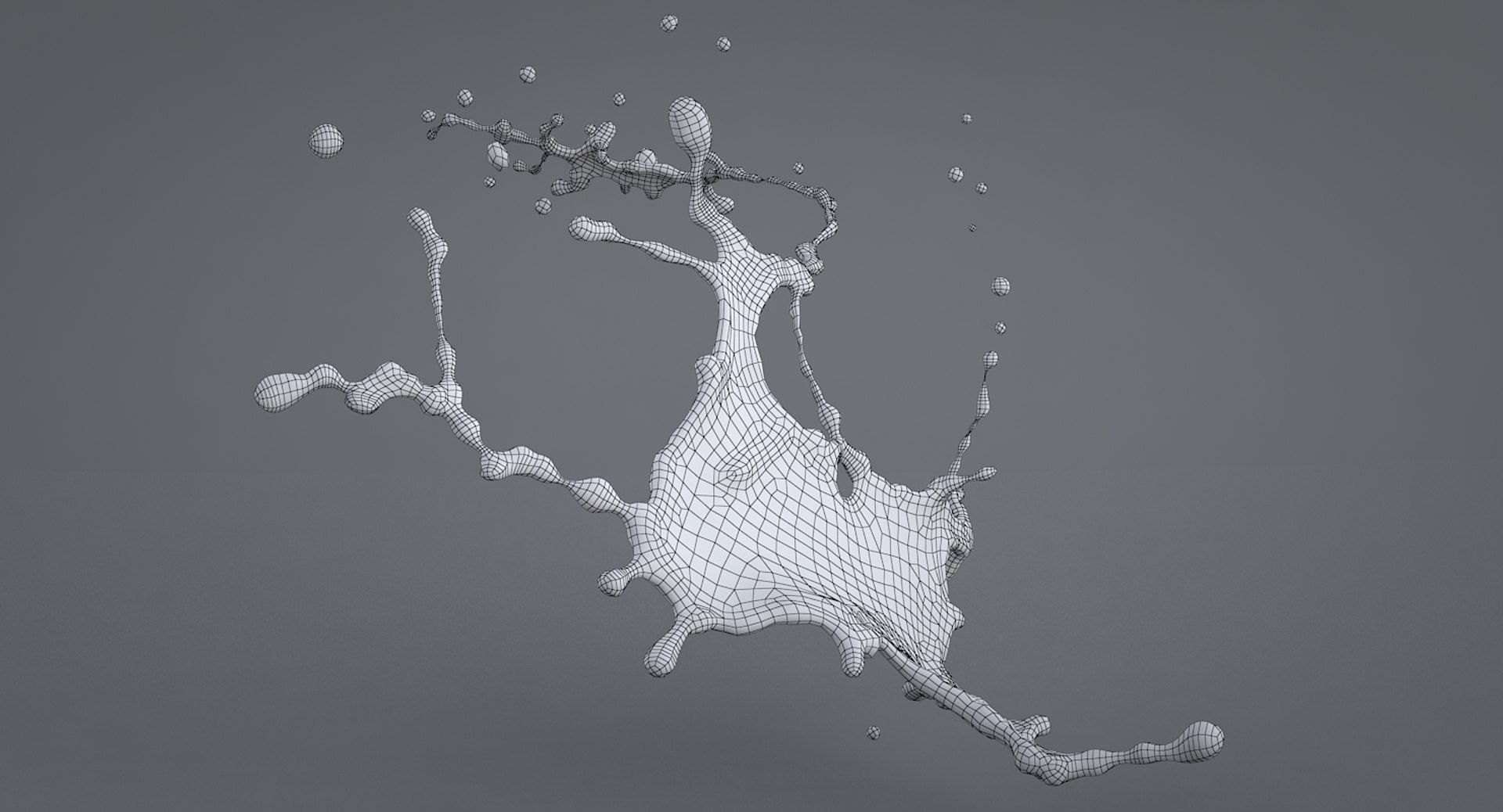 3D Model Abstract Splash - TurboSquid 1302050