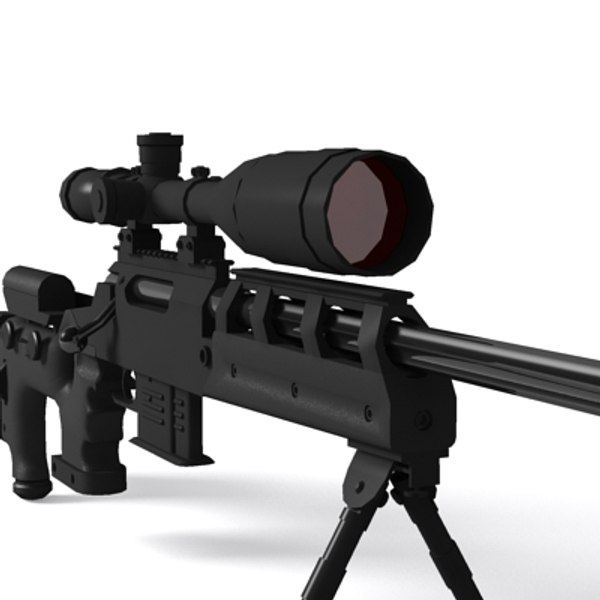 tpg-1 unique alpine rifle 3d model