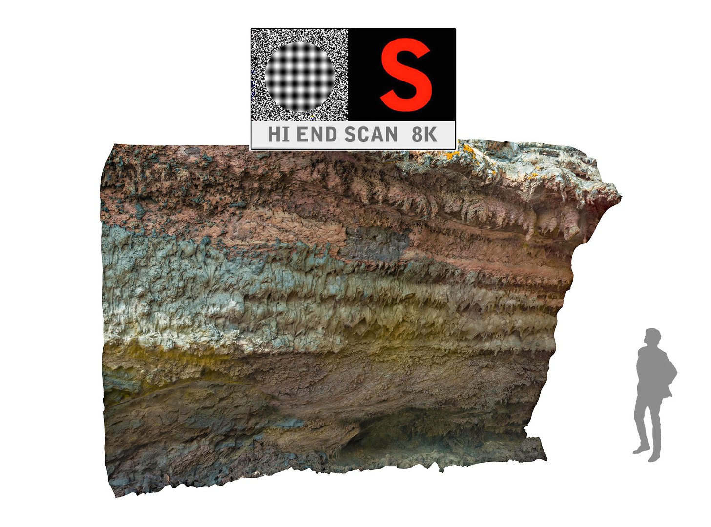 Realistic Lava Cliff Obj